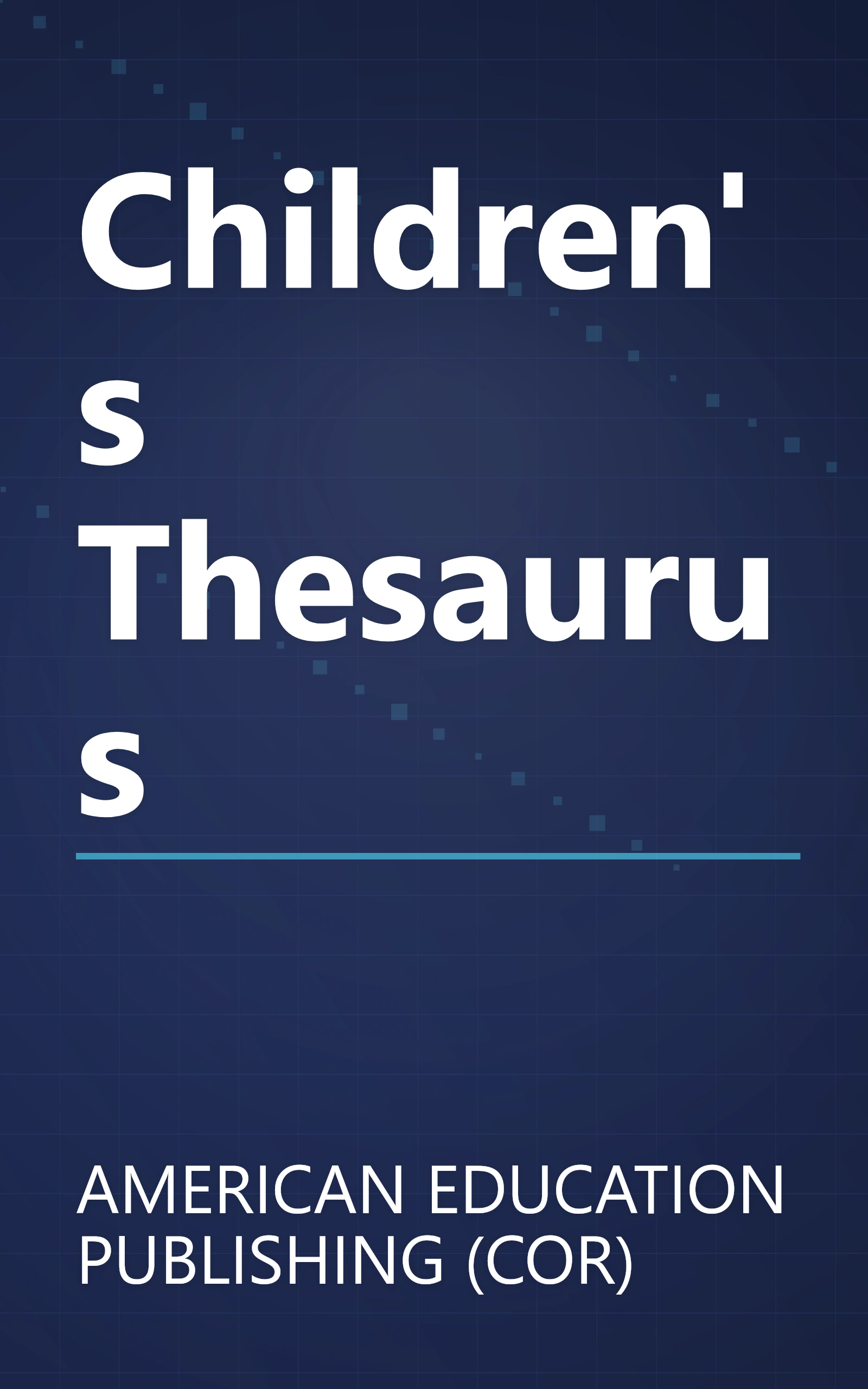 Children's Thesaurus book cover