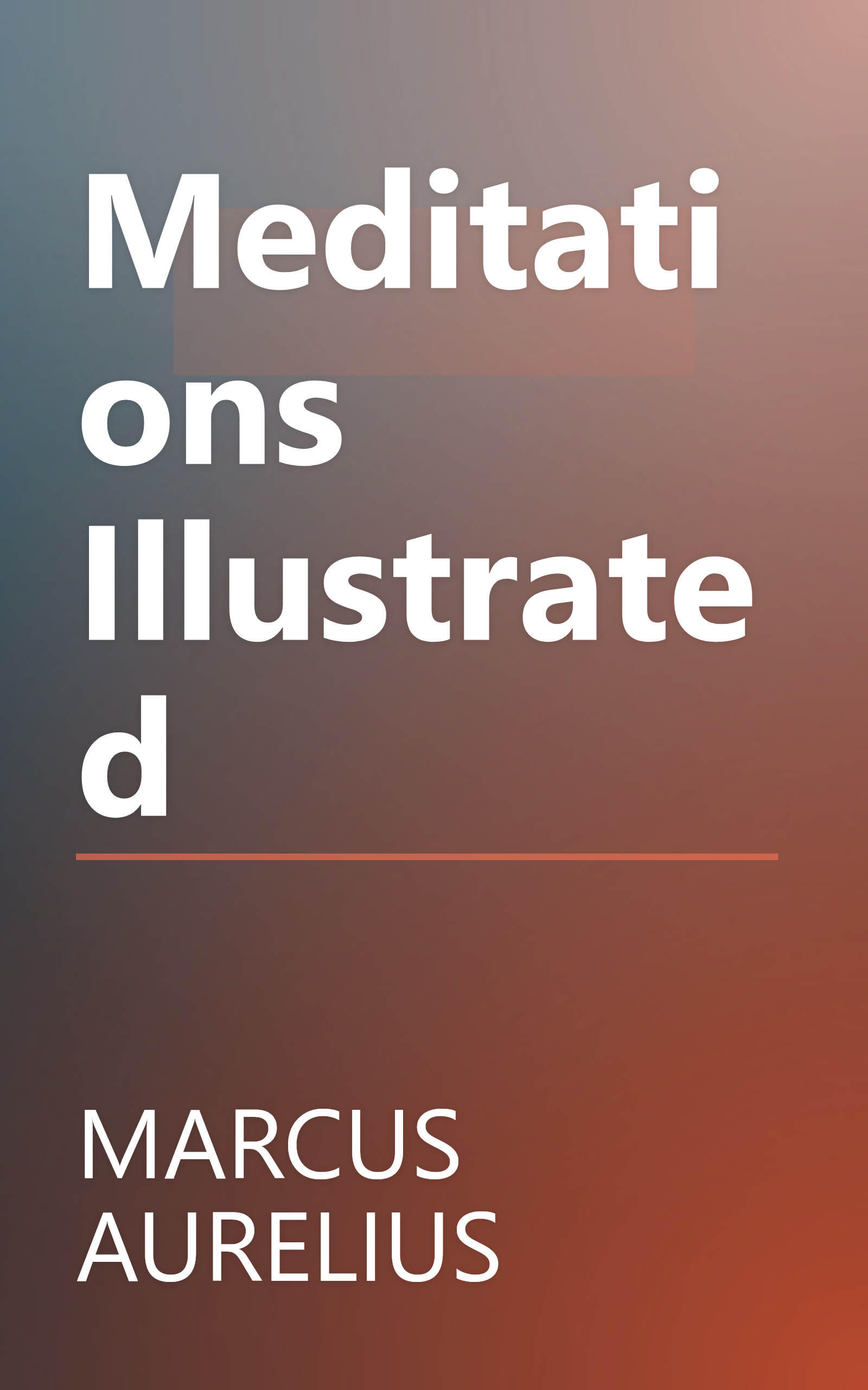 Meditations Illustrated book cover