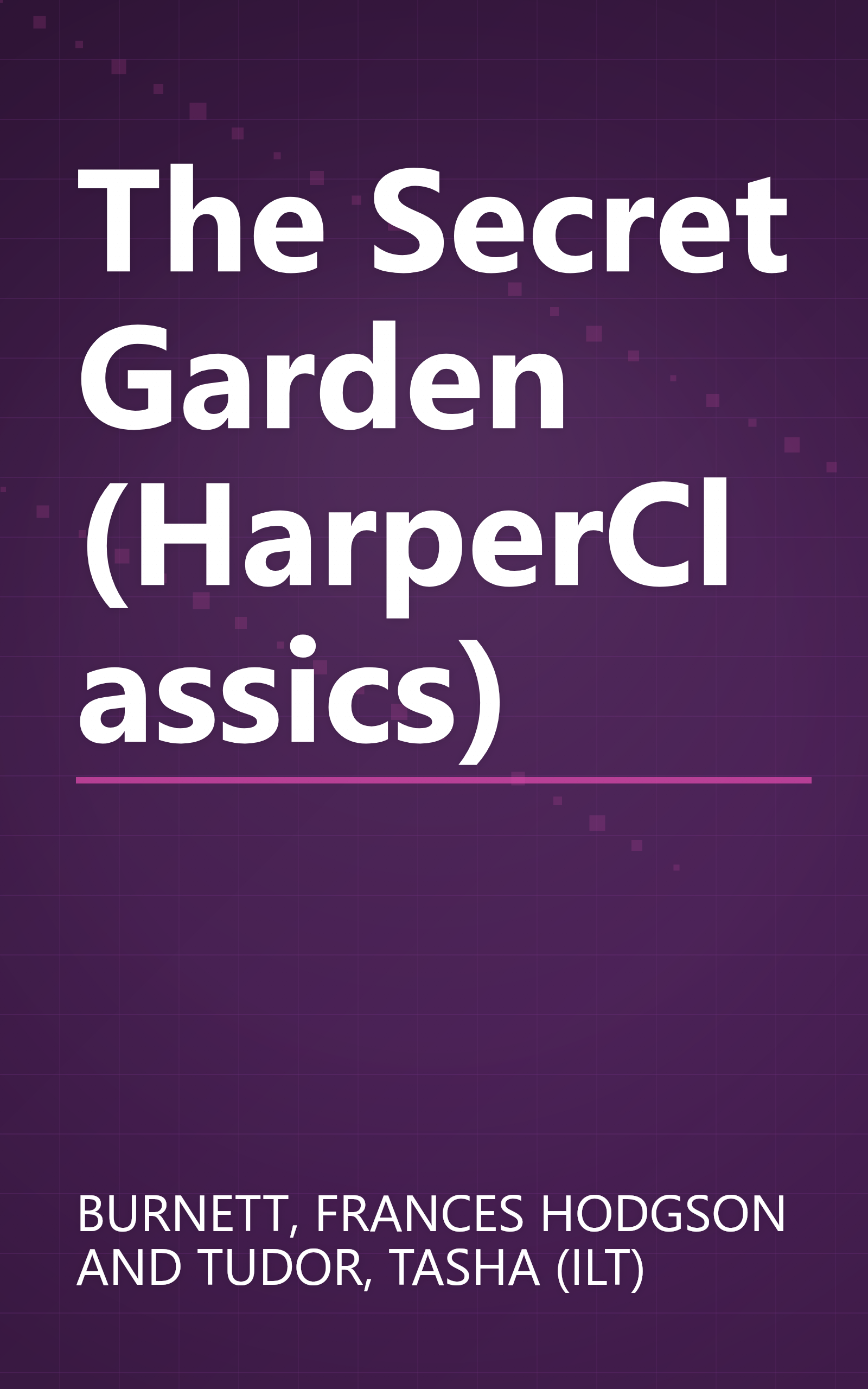 The Secret Garden (HarperClassics) book cover