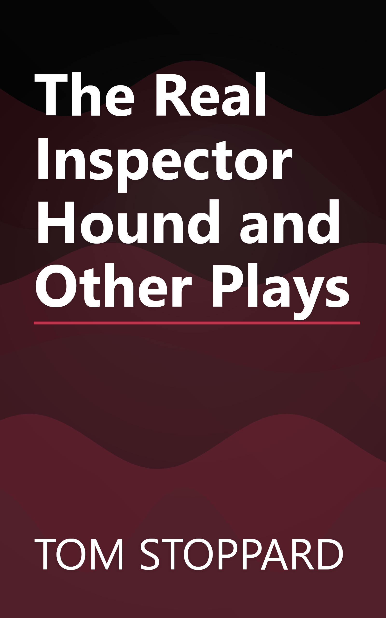 The Real Inspector Hound and Other Plays book cover