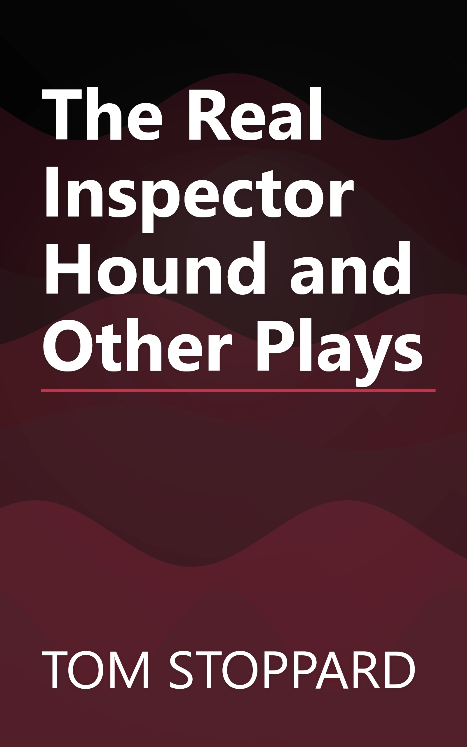 The Real Inspector Hound and Other Plays book cover