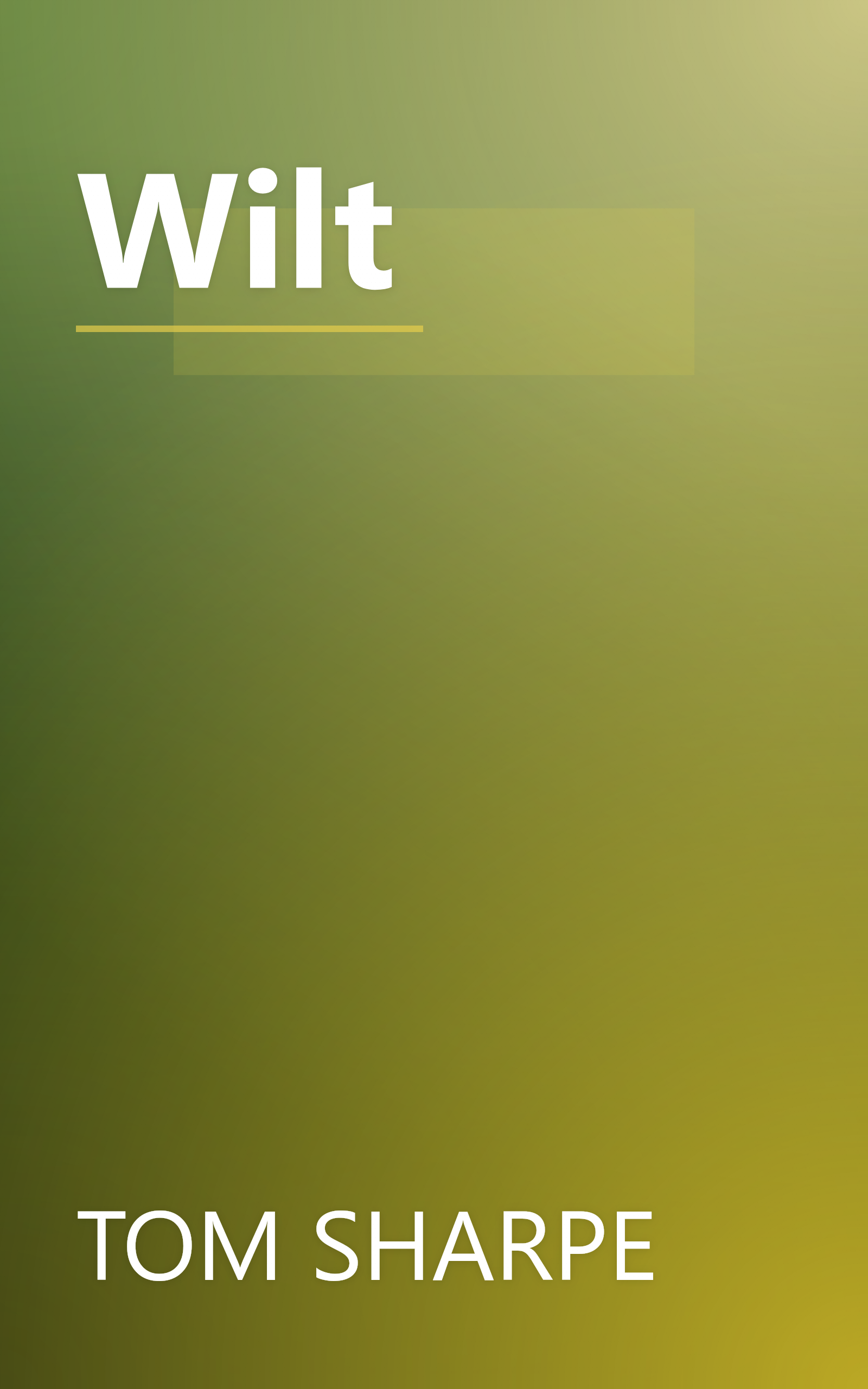 Wilt book cover
