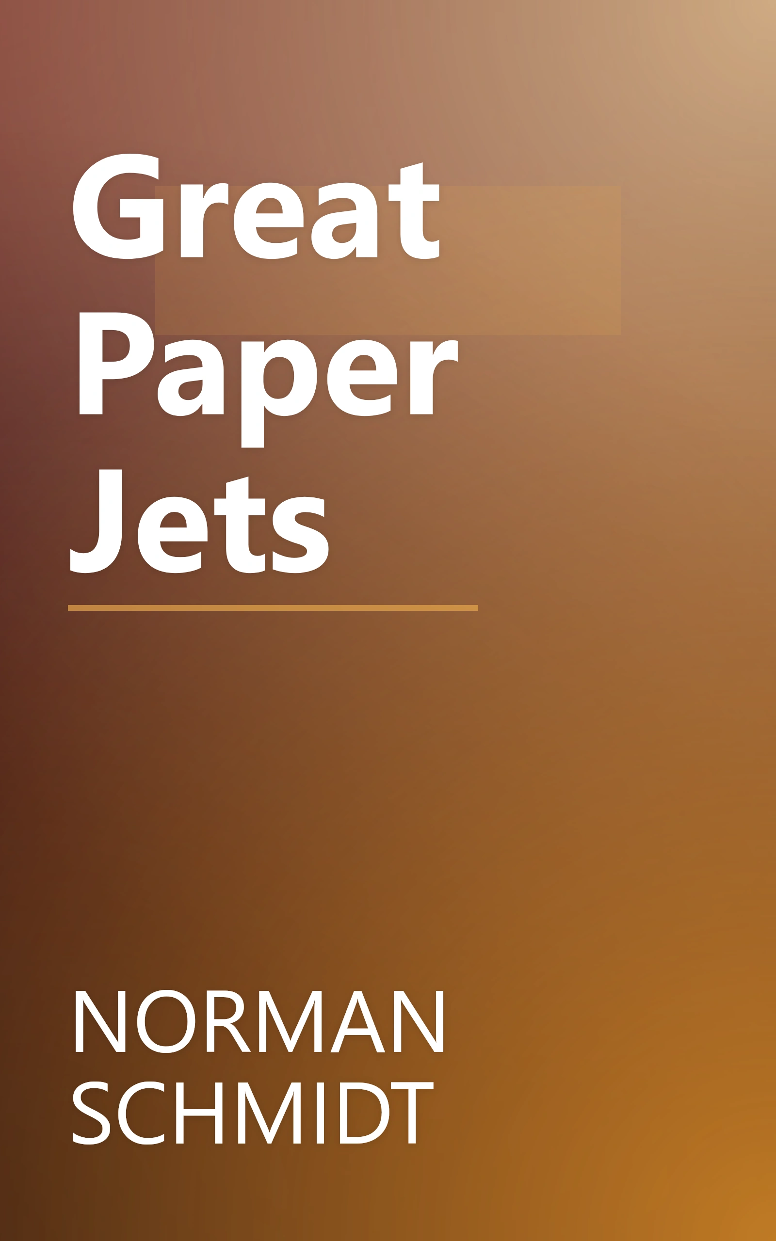 Great Paper Jets book cover