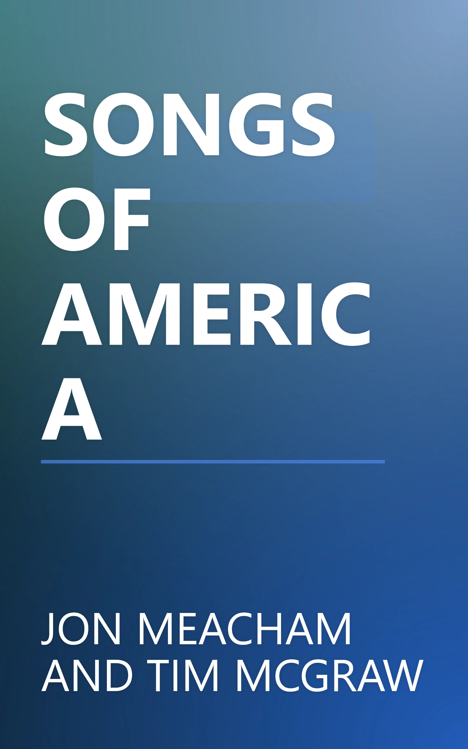 SONGS OF AMERICA book cover