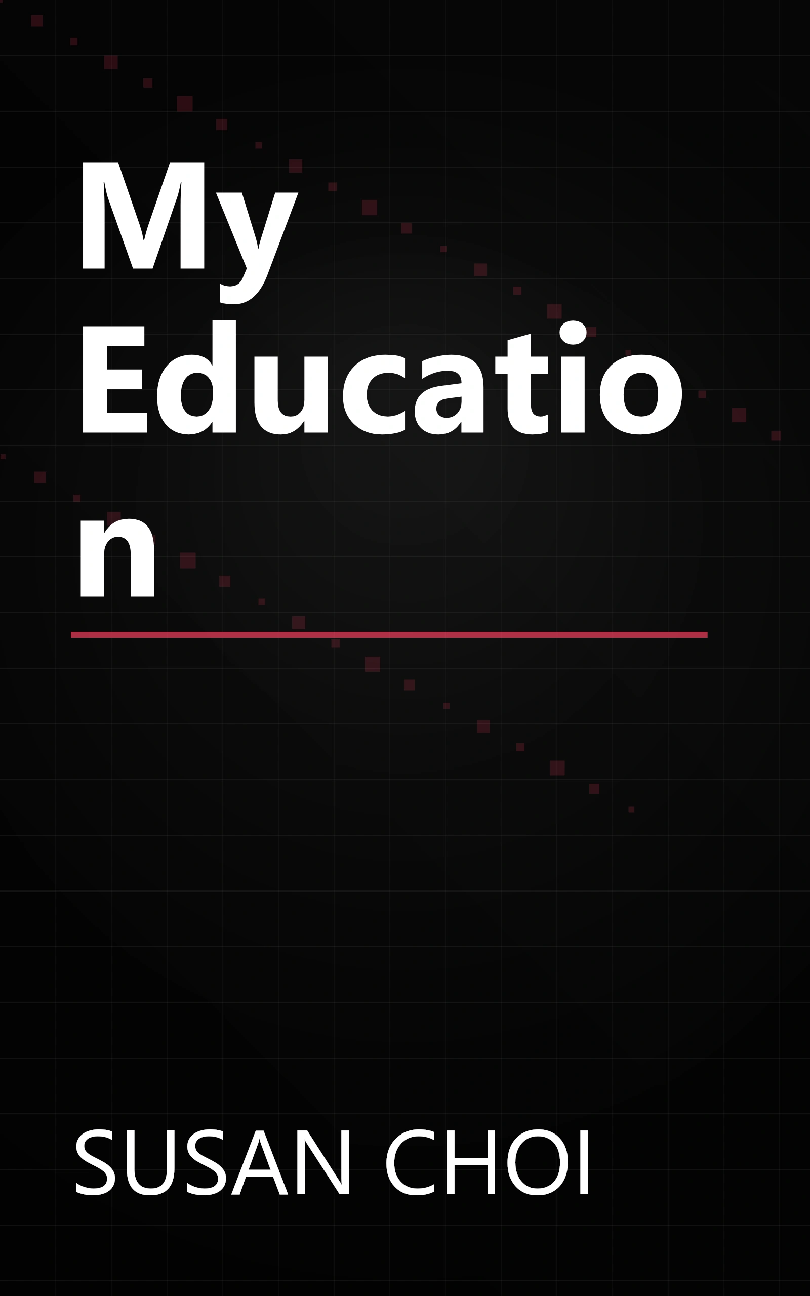 My Education book cover