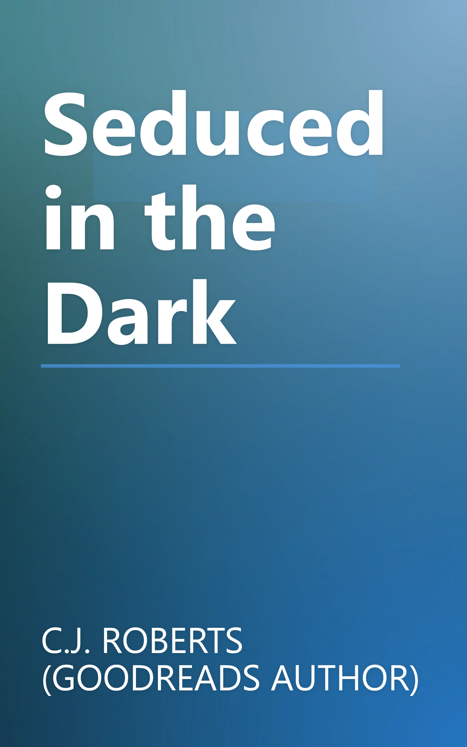 Seduced in the Dark book cover