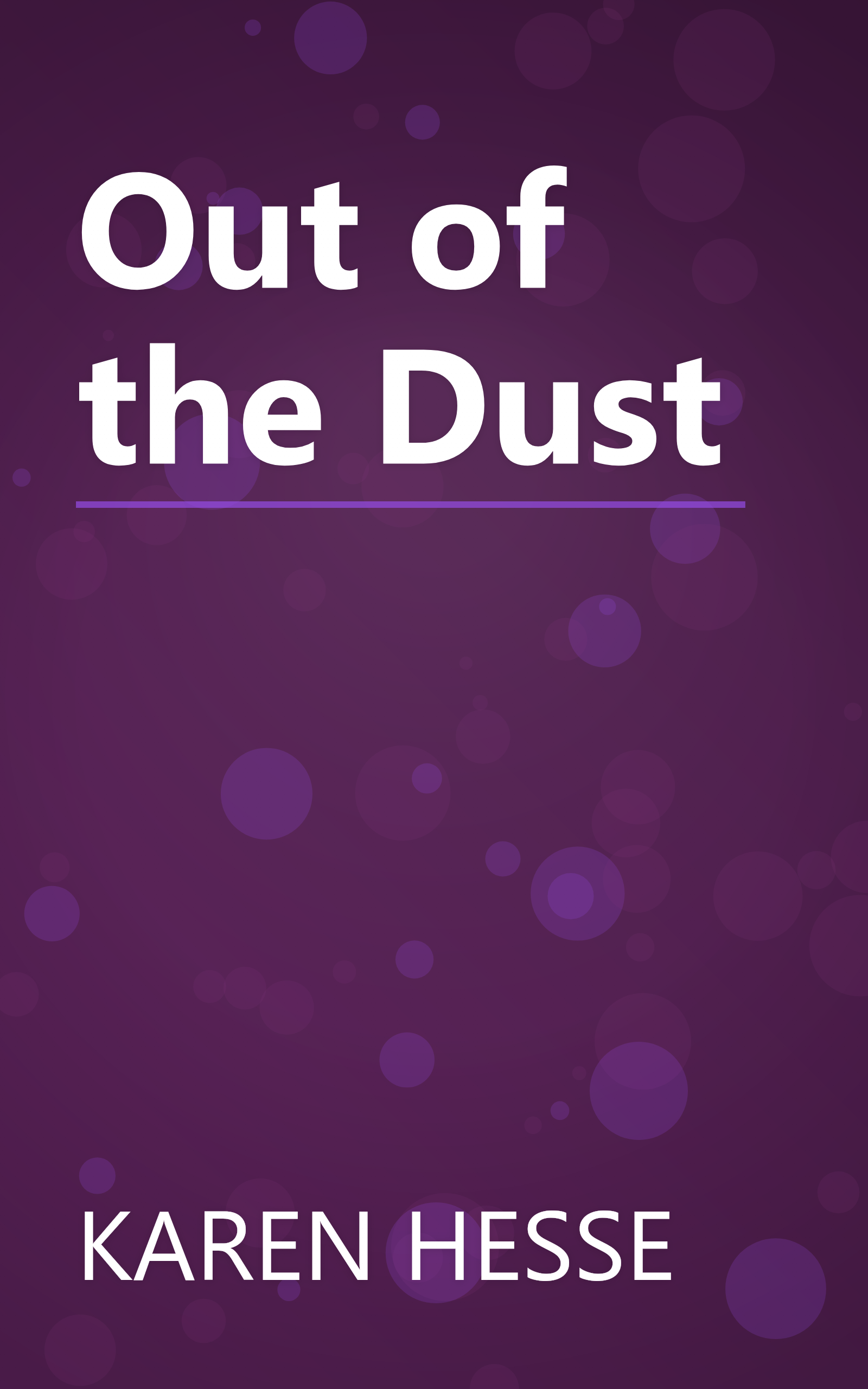 Out of the Dust book cover