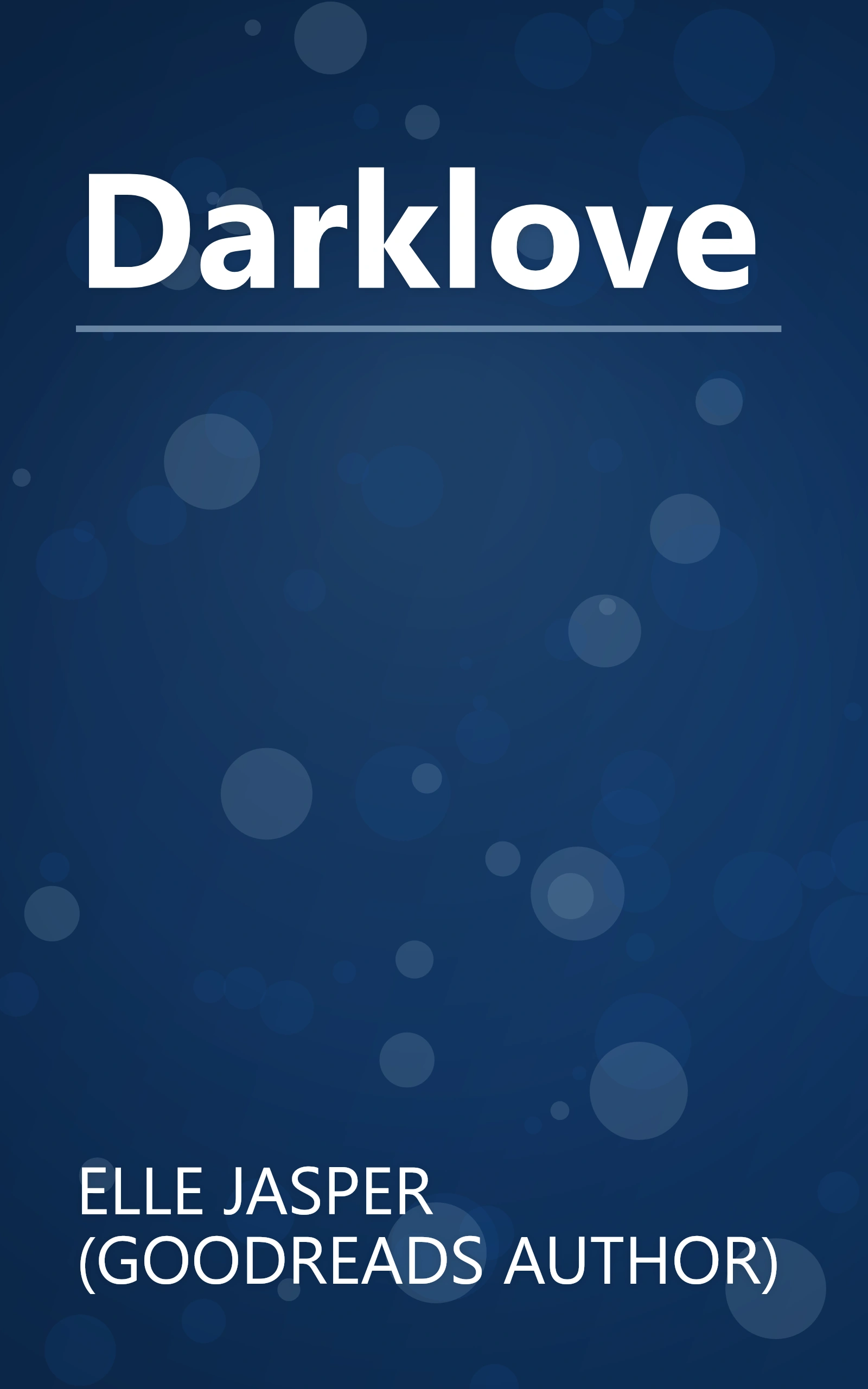 Darklove book cover