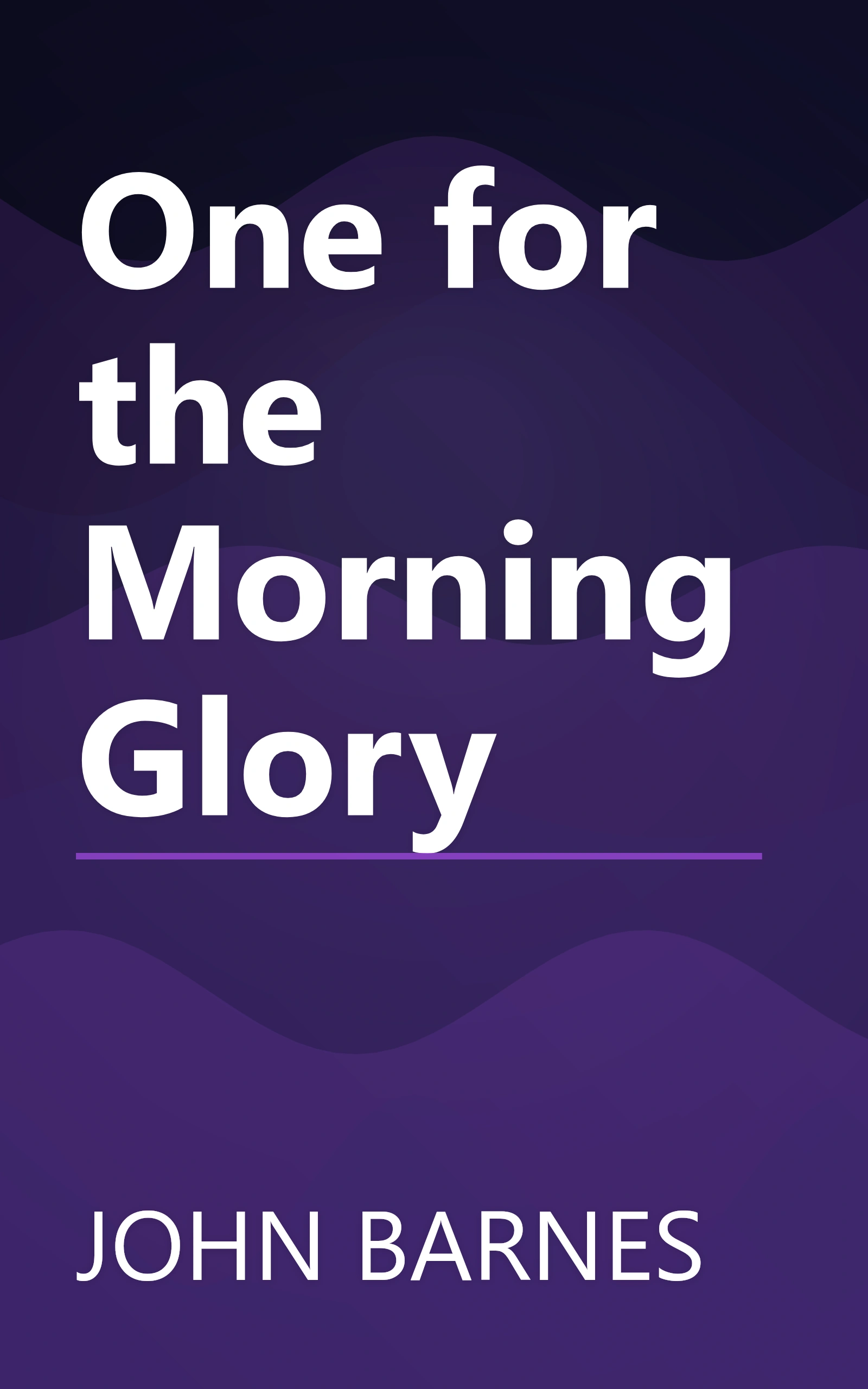 One for the Morning Glory book cover