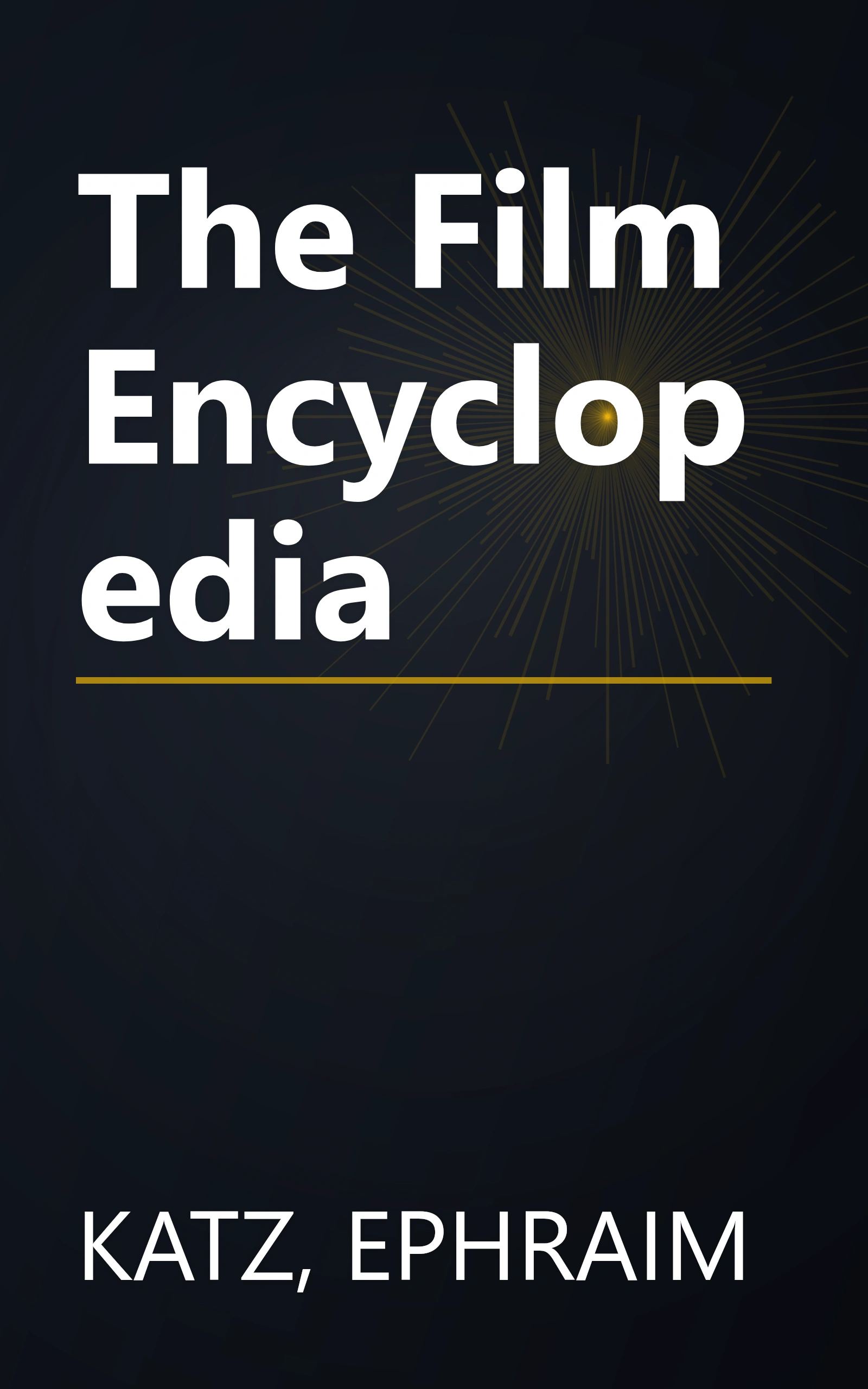 The Film Encyclopedia book cover