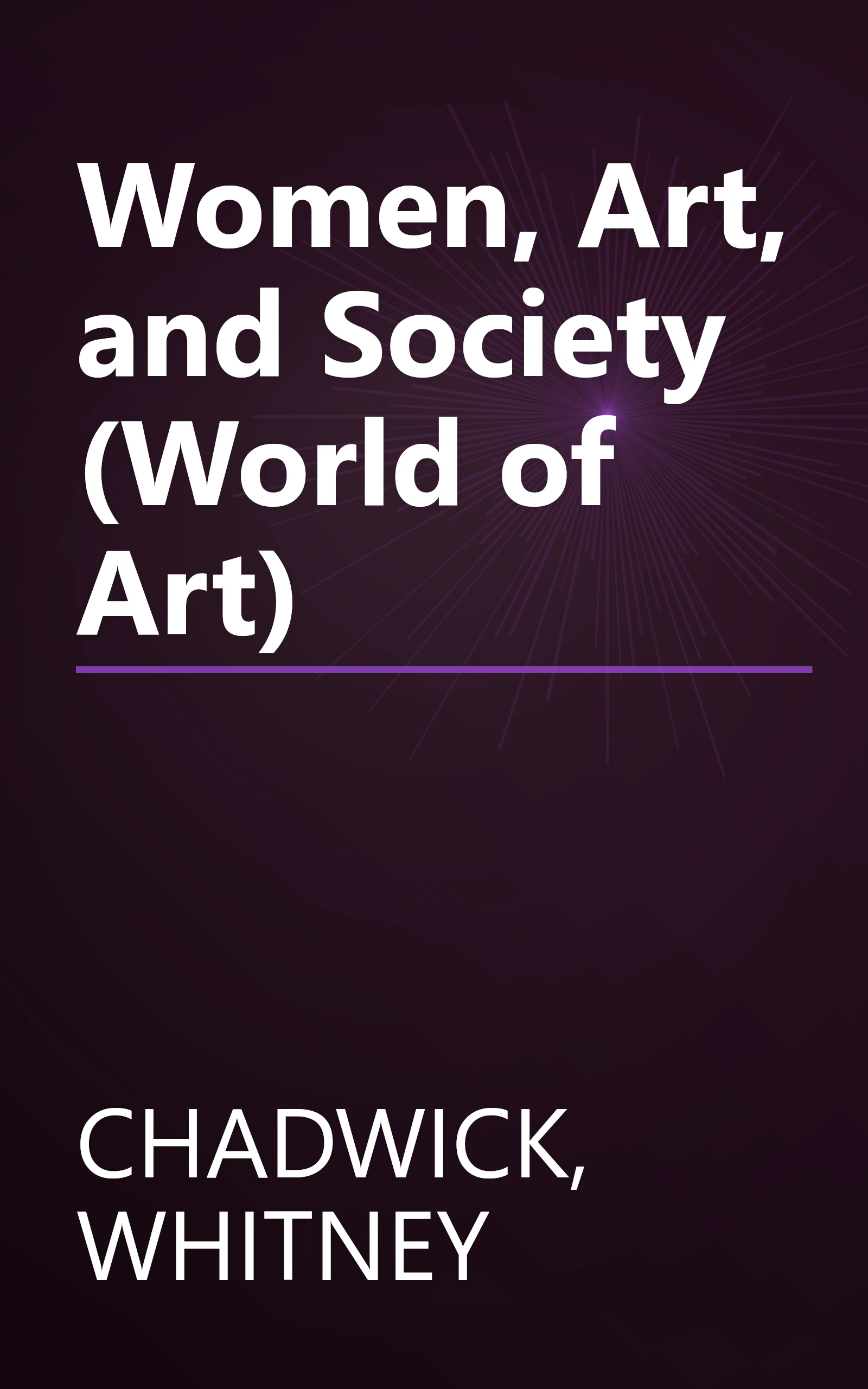 Women, Art, and Society (World of Art) book cover