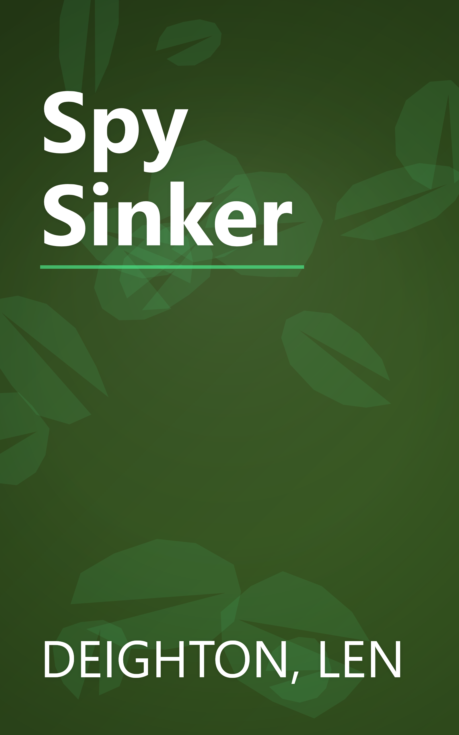 Spy Sinker book cover