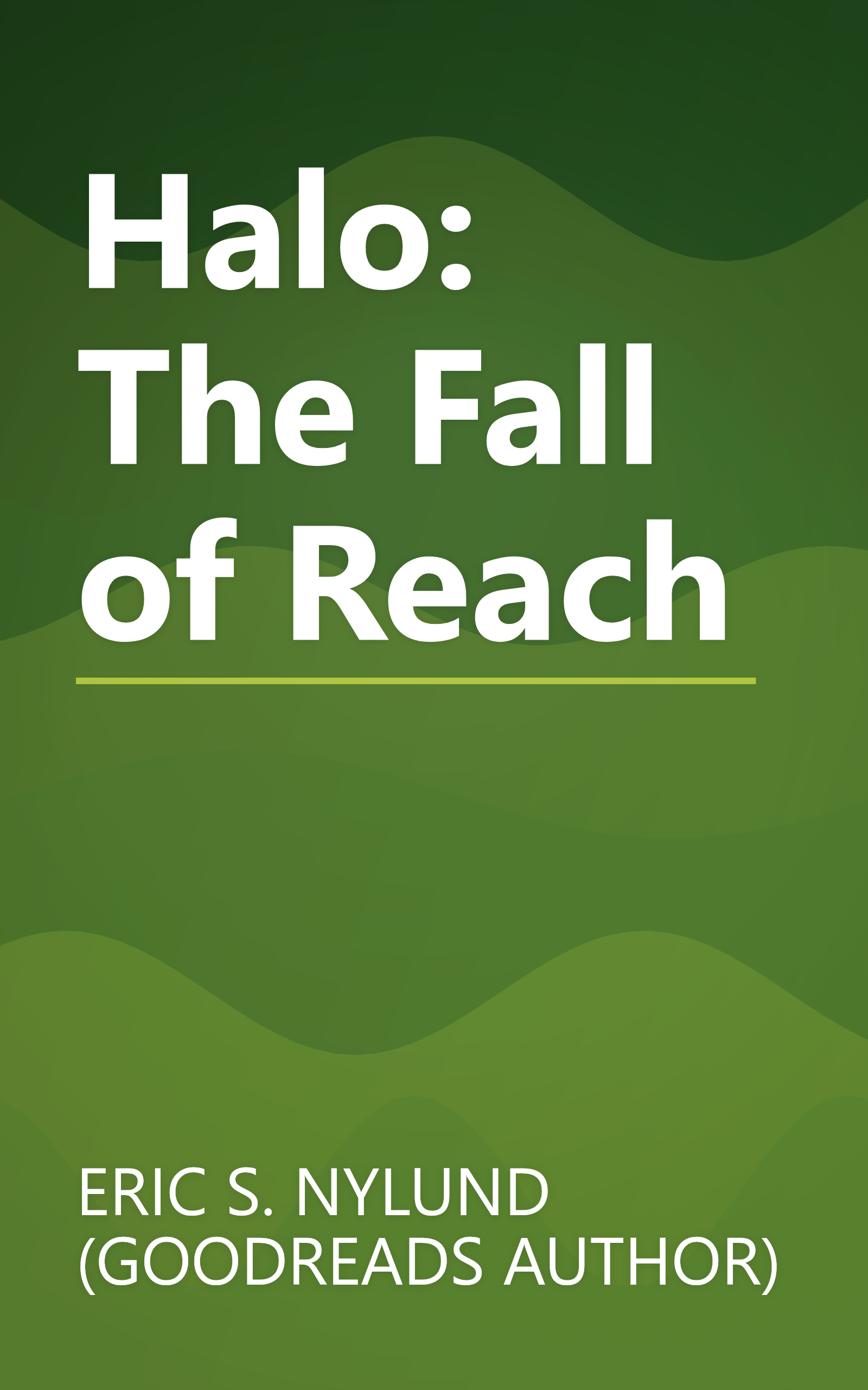 Halo: The Fall of Reach book cover