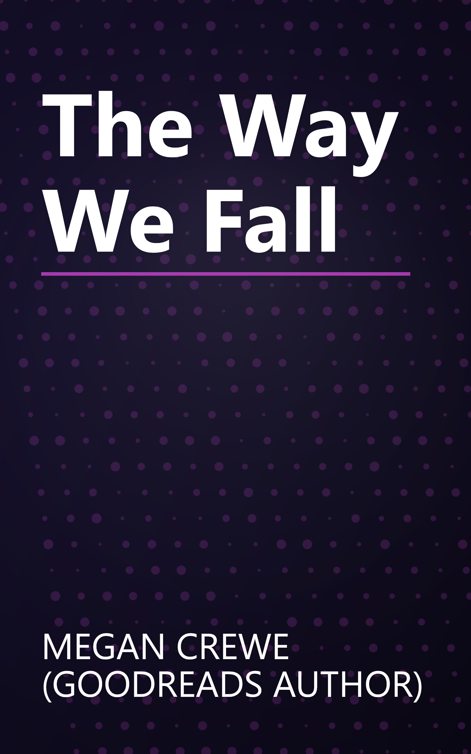 The Way We Fall book cover