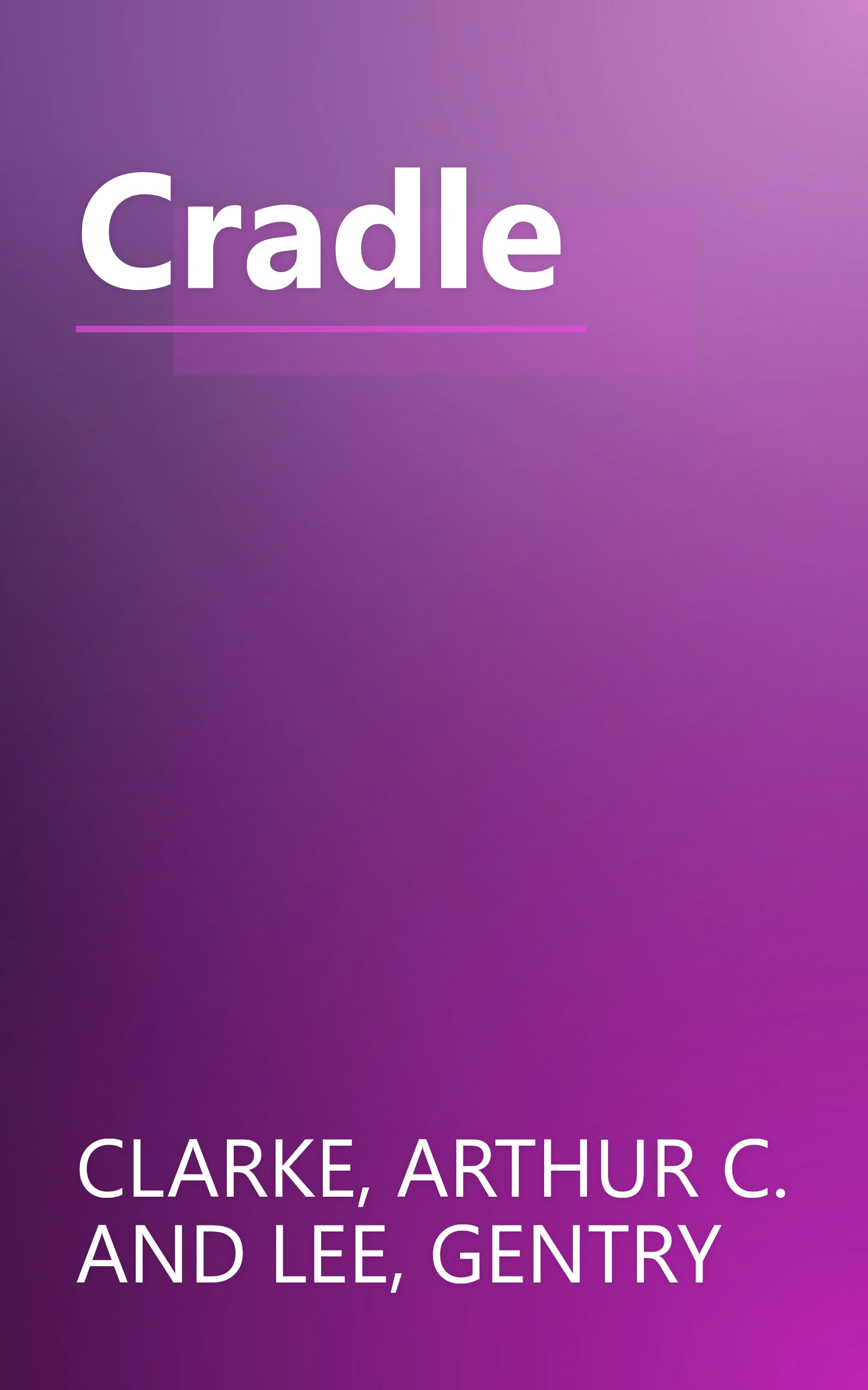 Cradle book cover