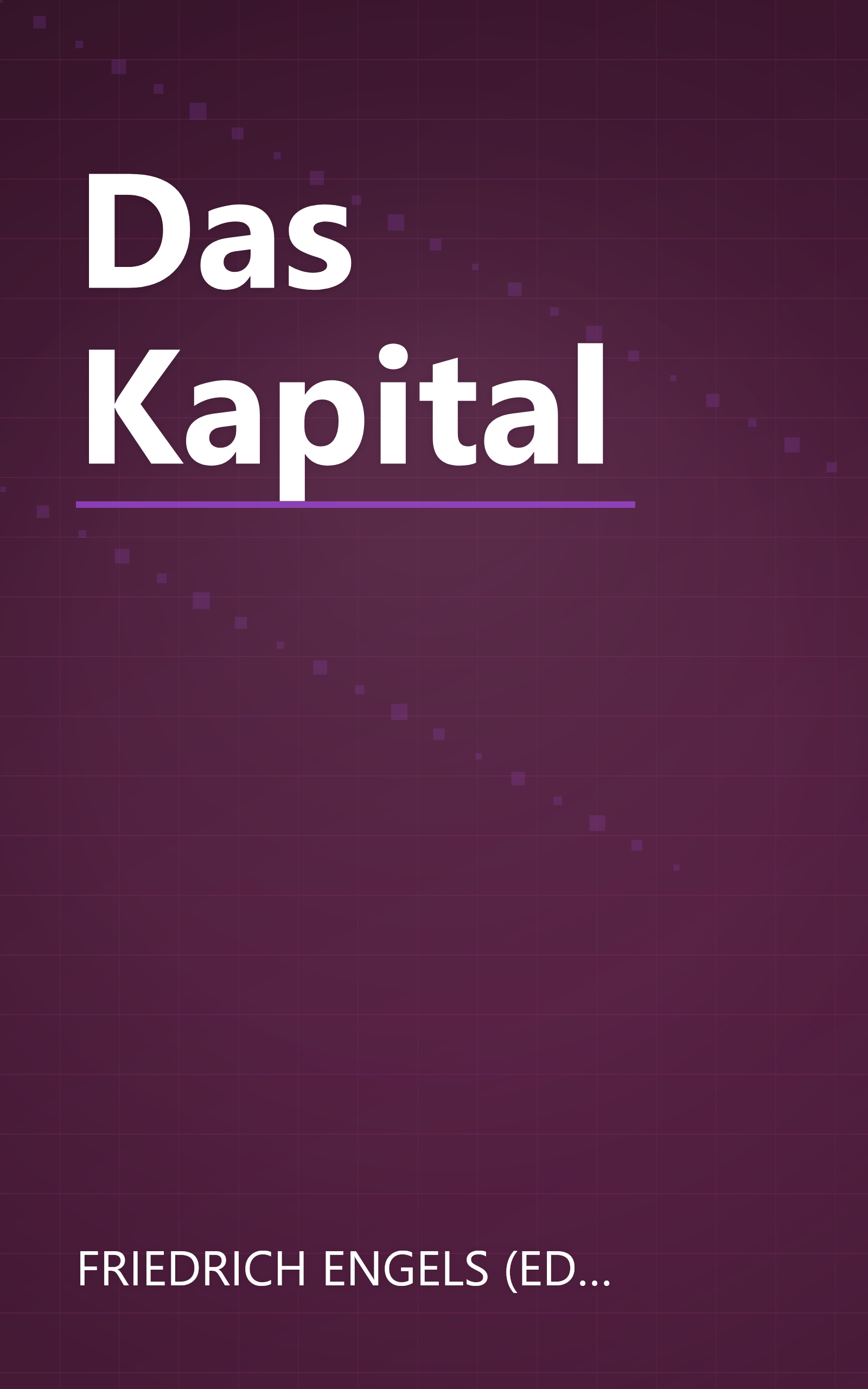 Das Kapital book cover