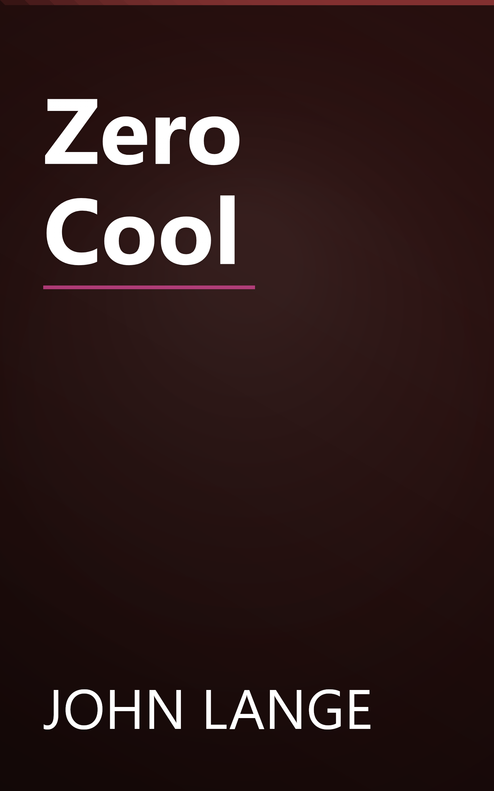 Zero Cool book cover