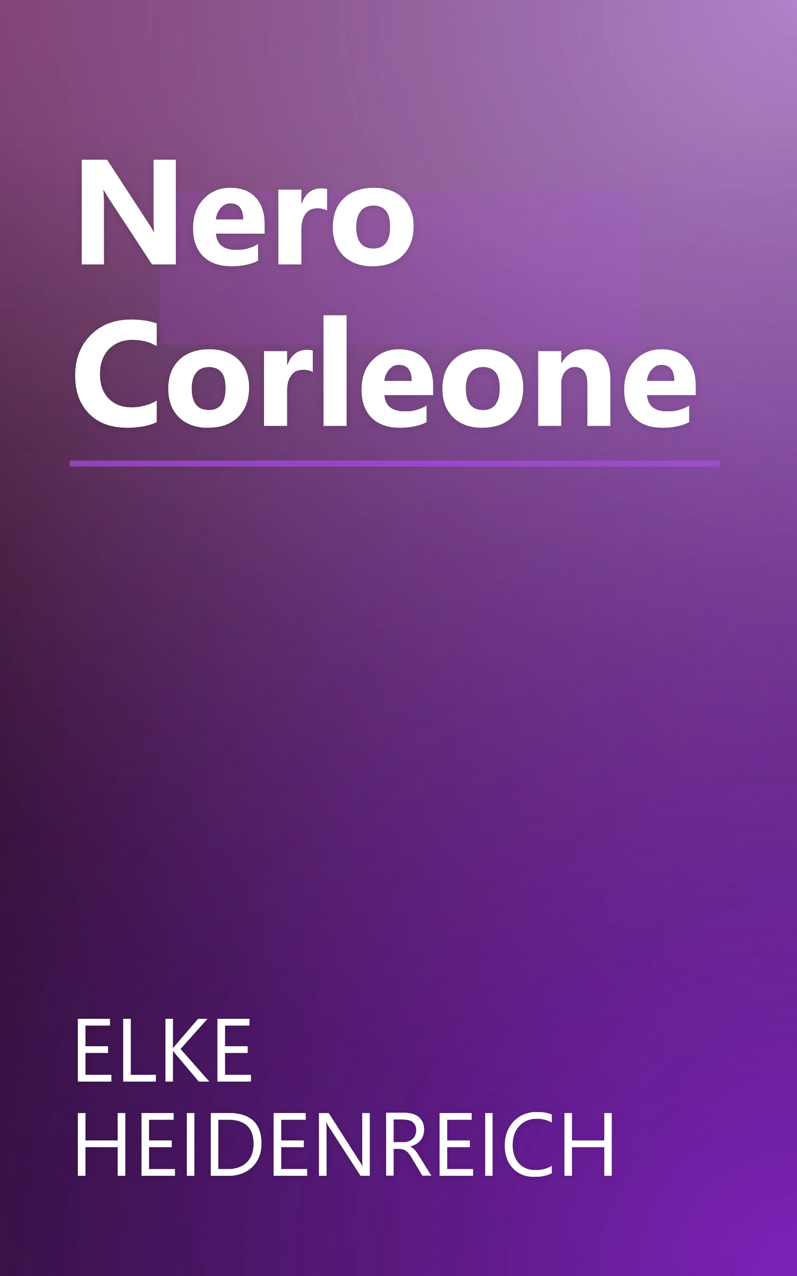 Nero Corleone book cover