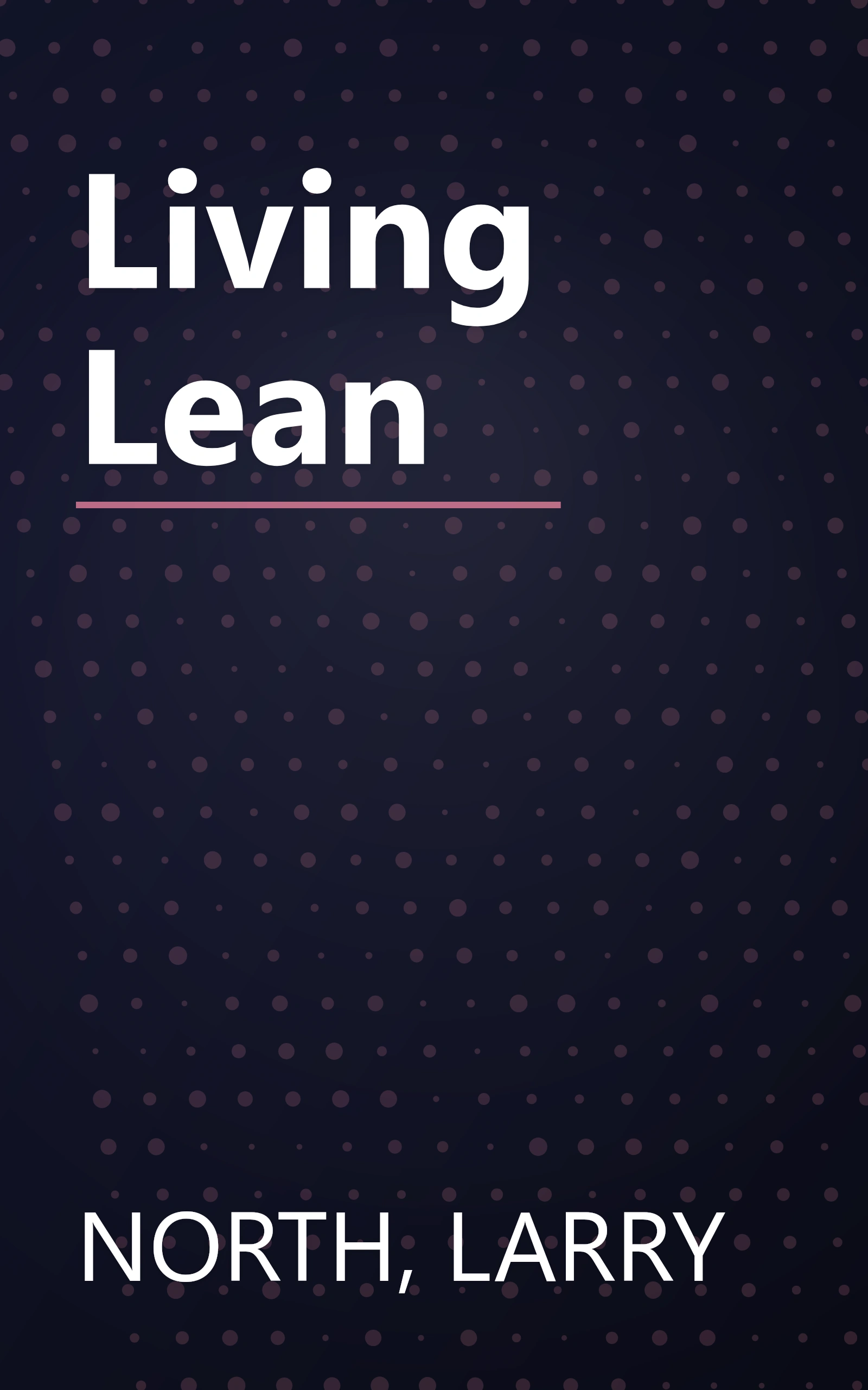 Living Lean book cover