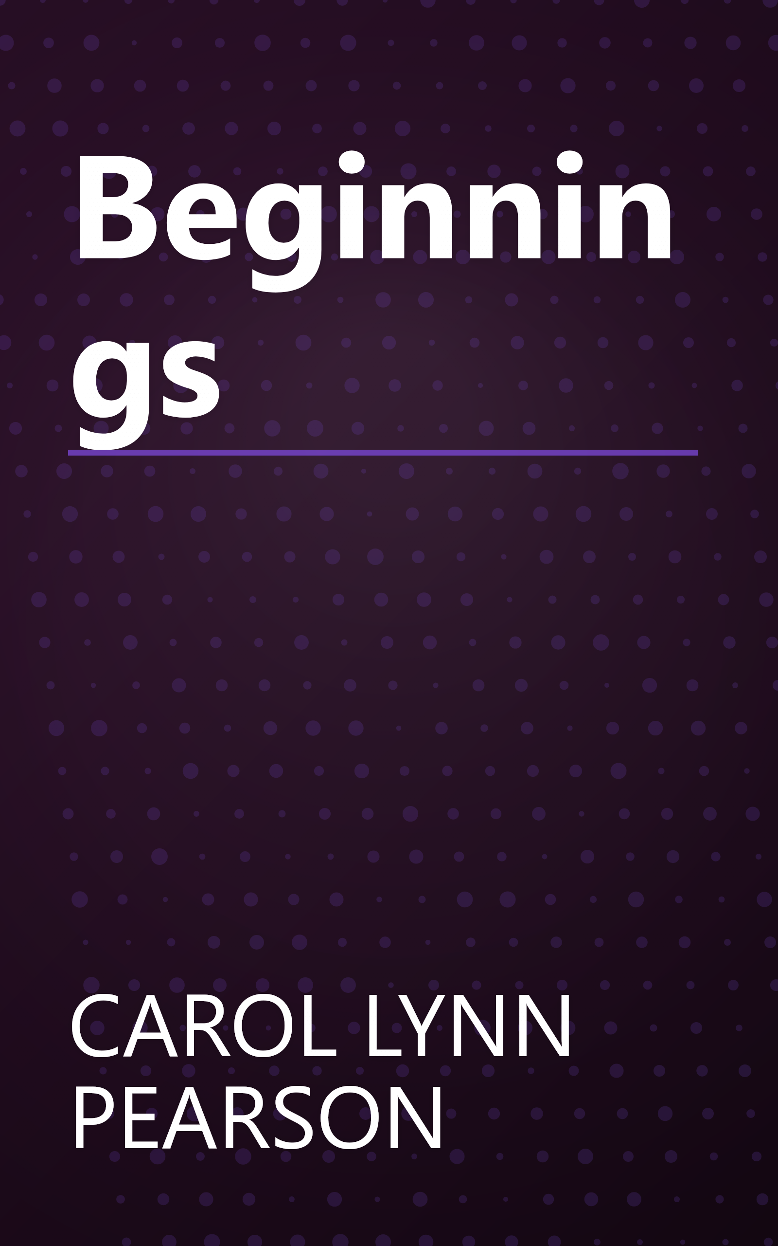 Beginnings book cover