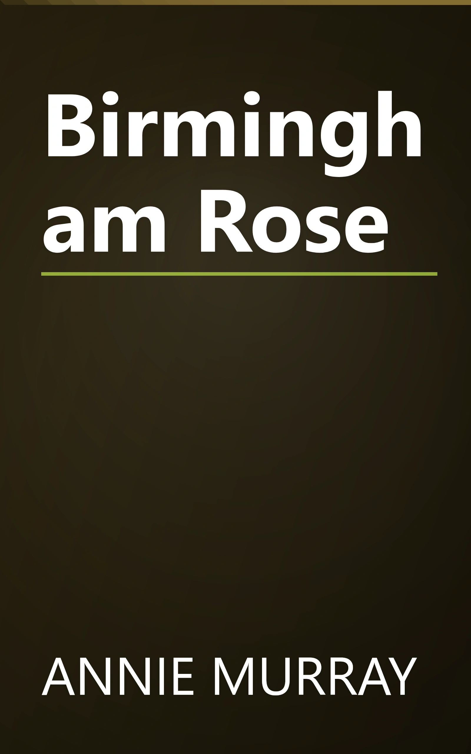 Birmingham Rose book cover