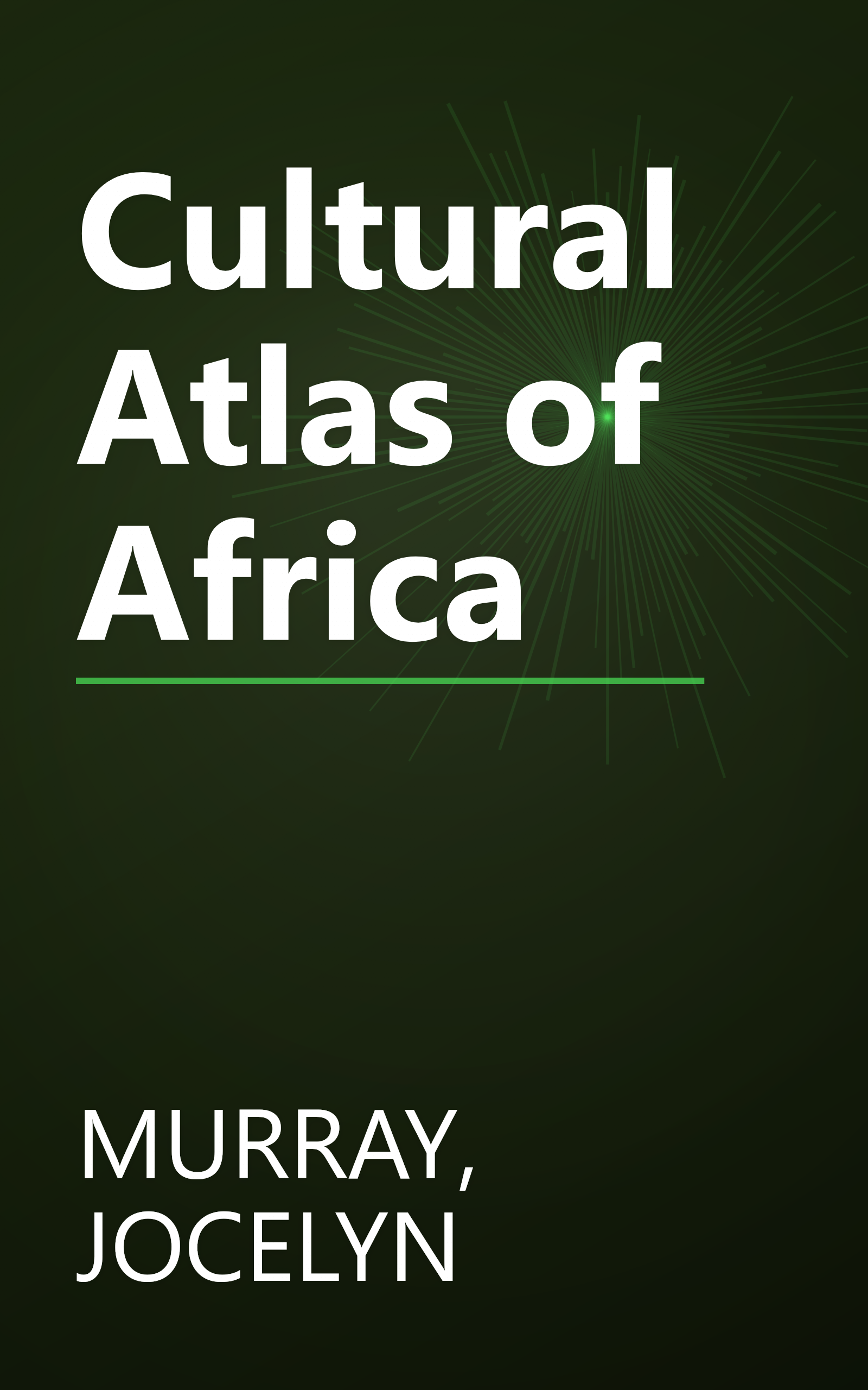 Cultural Atlas of Africa book cover