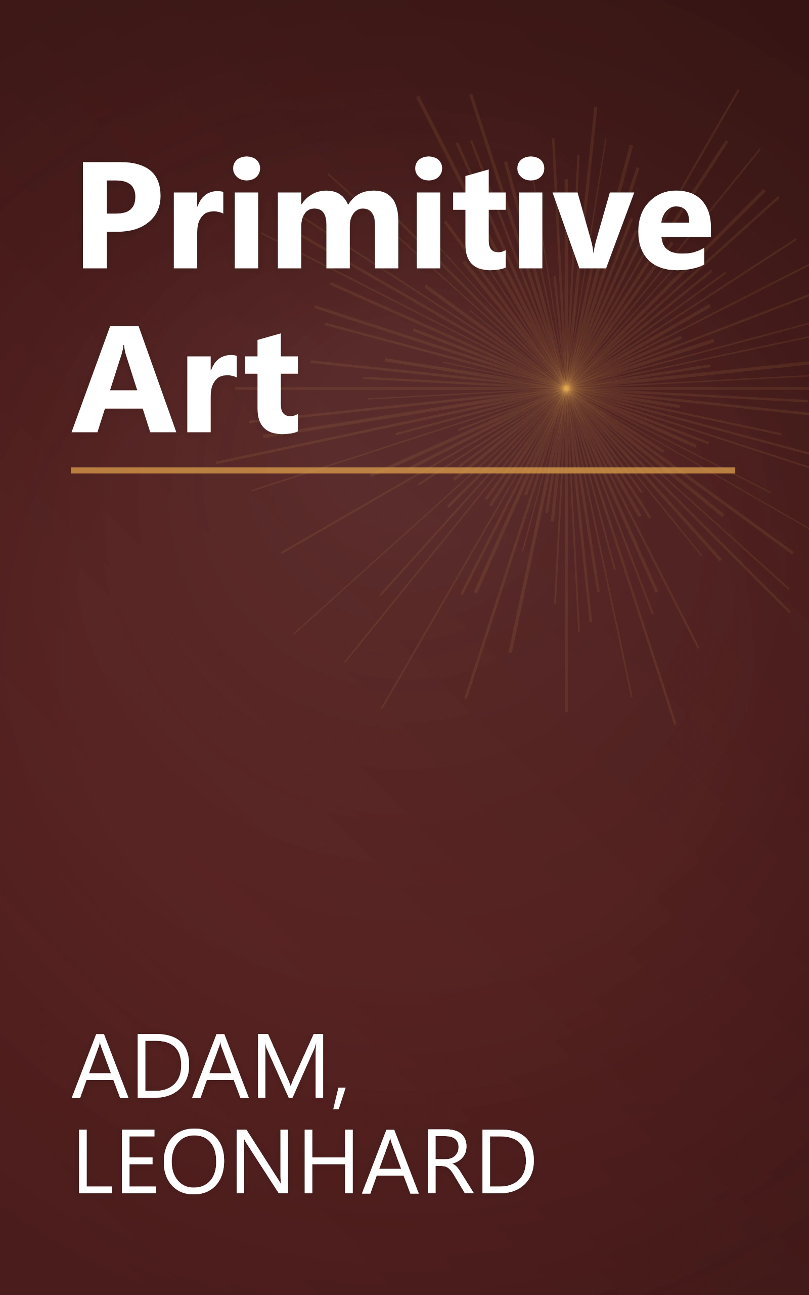 Primitive Art book cover