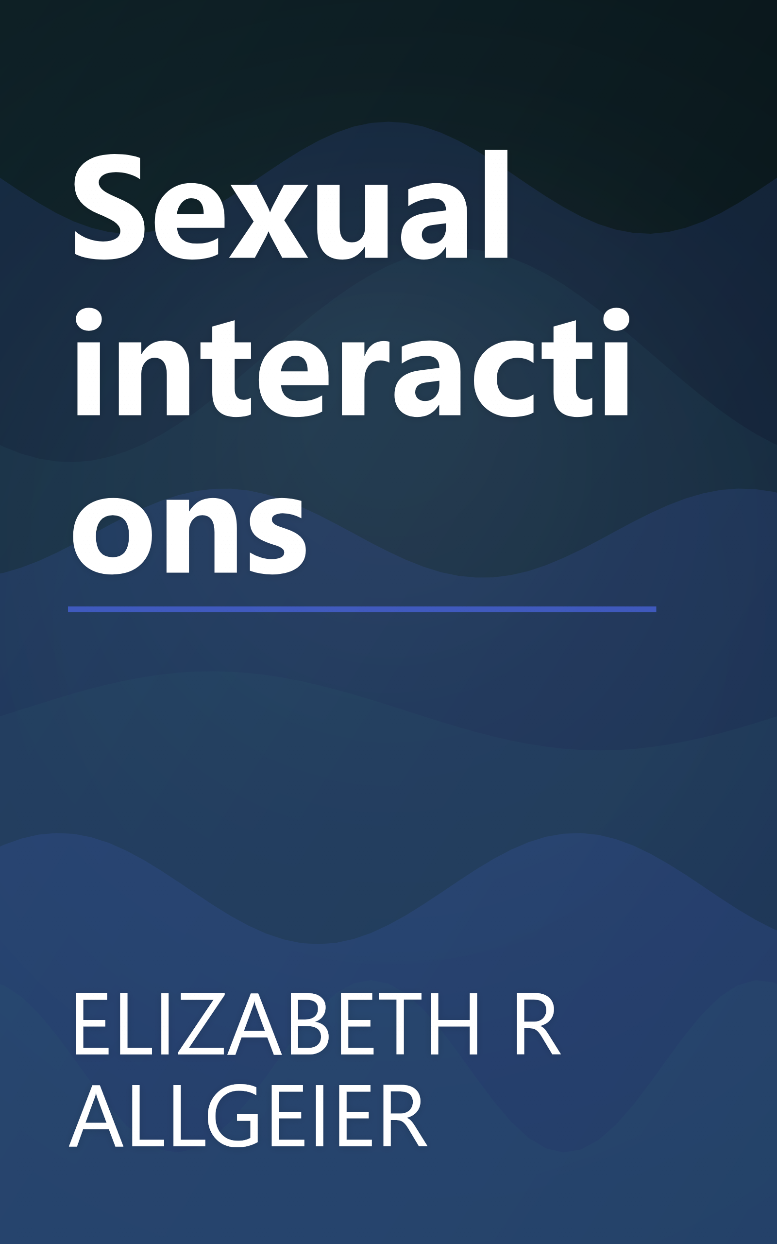 Sexual interactions book cover