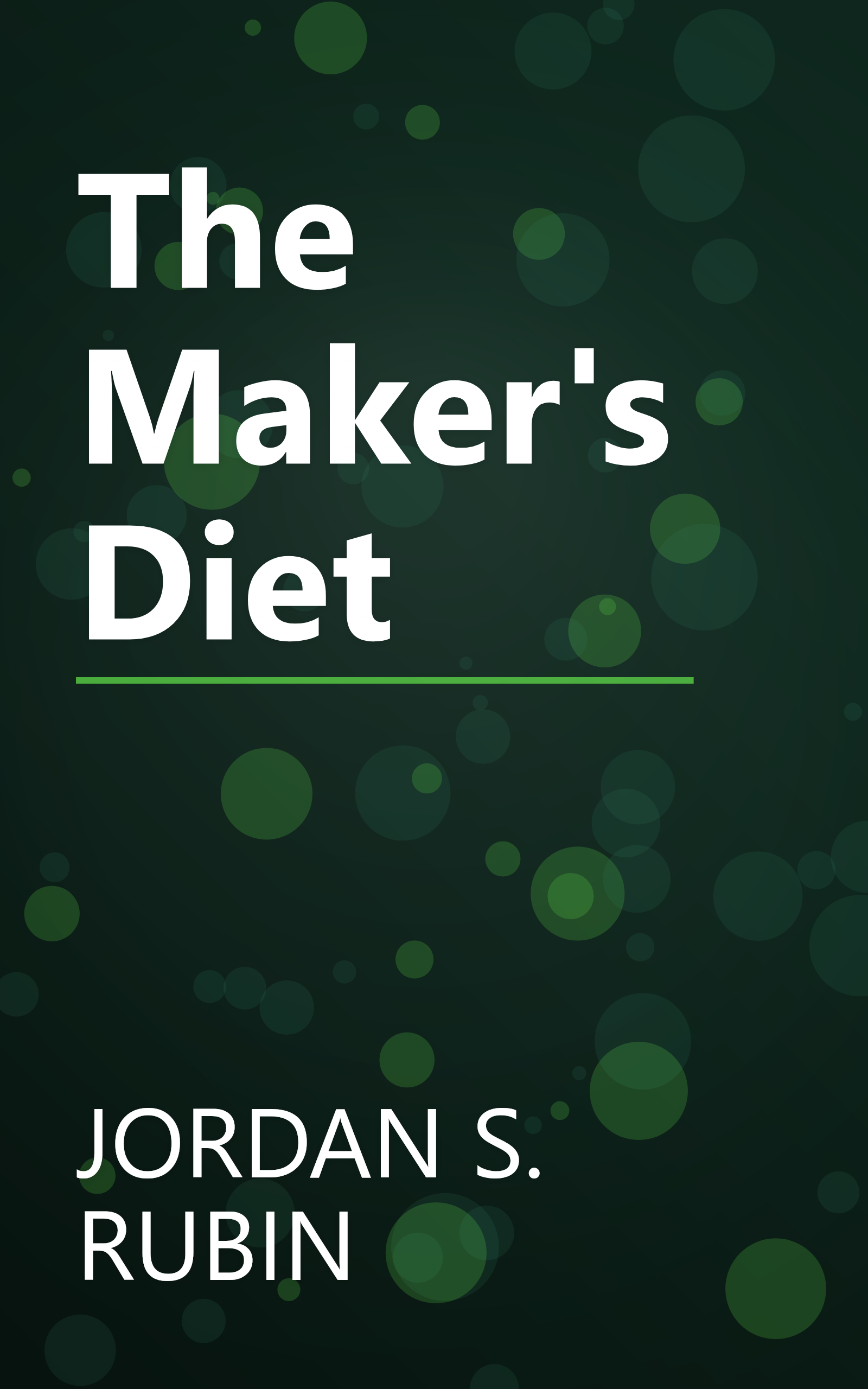 The Maker's Diet book cover