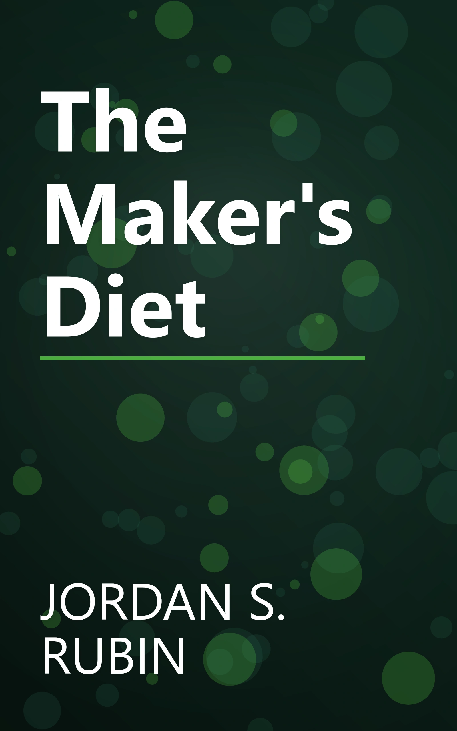 The Maker's Diet book cover