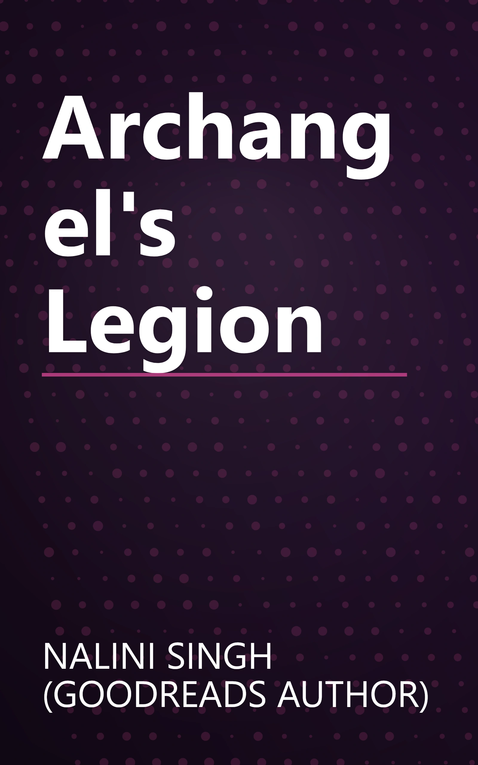 Archangel's Legion book cover