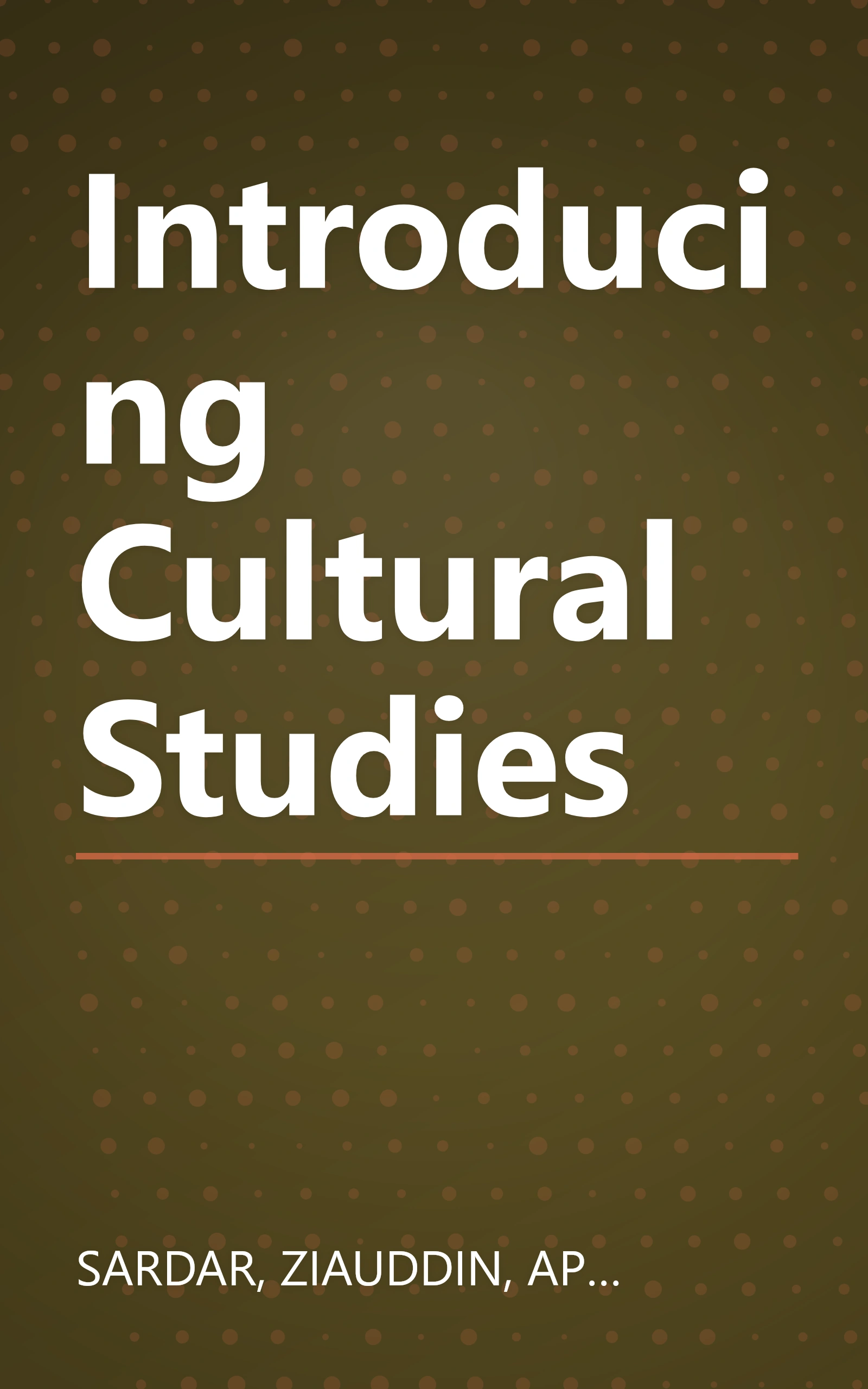 Introducing Cultural Studies book cover
