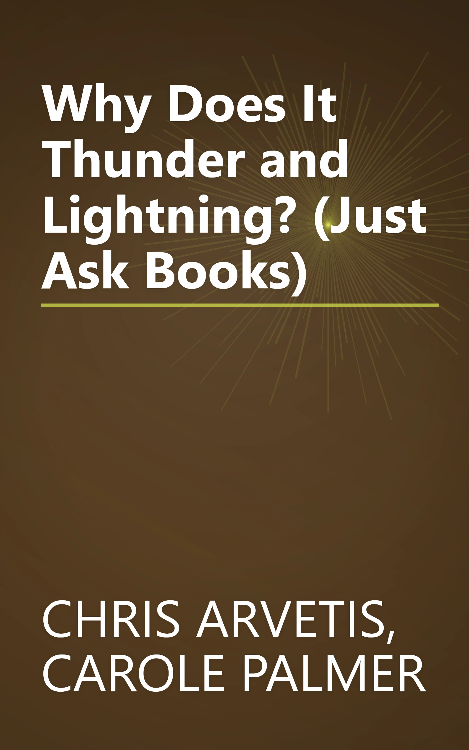 Why Does It Thunder and Lightning? (Just Ask Books) book cover