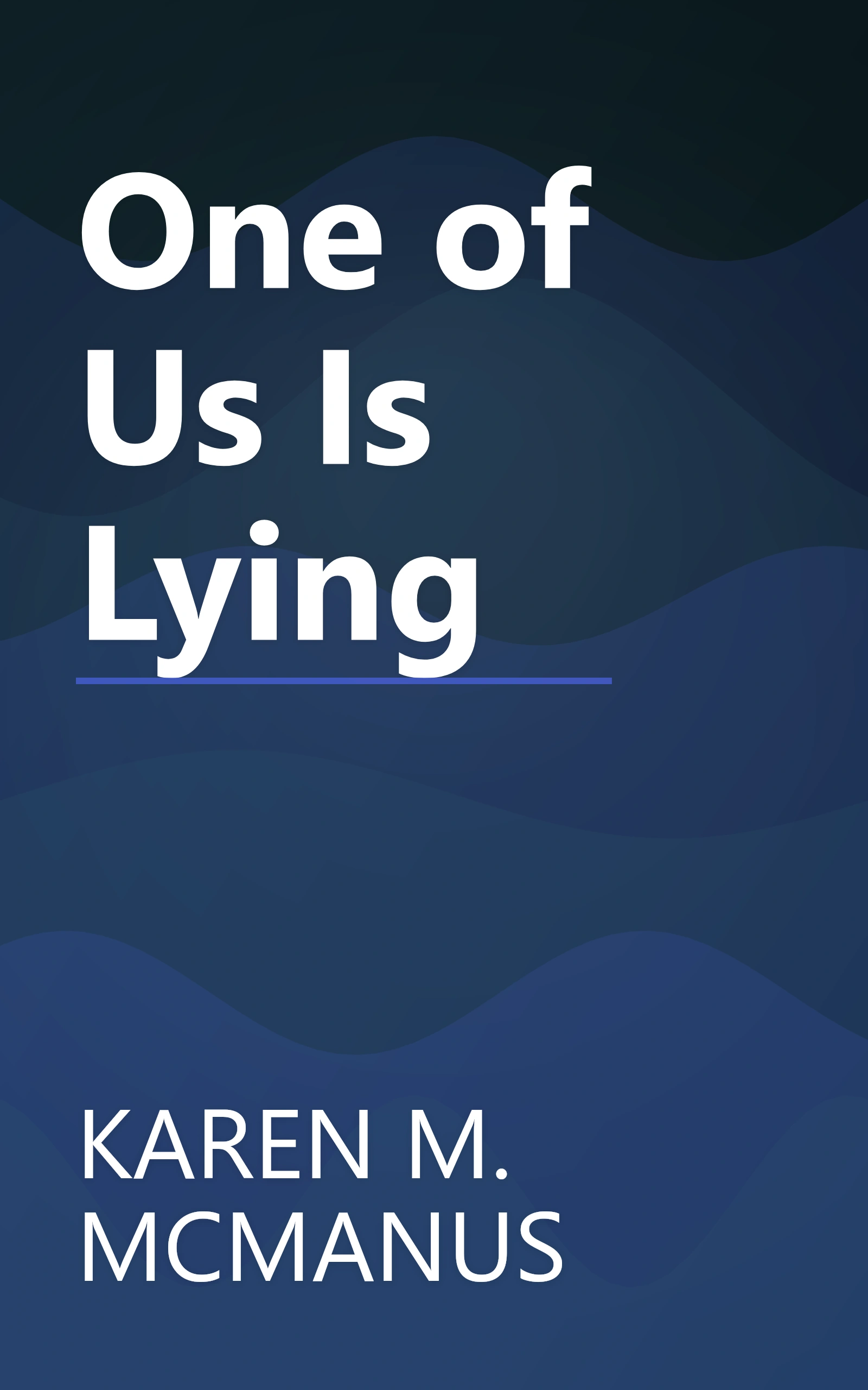 One of Us Is Lying book cover