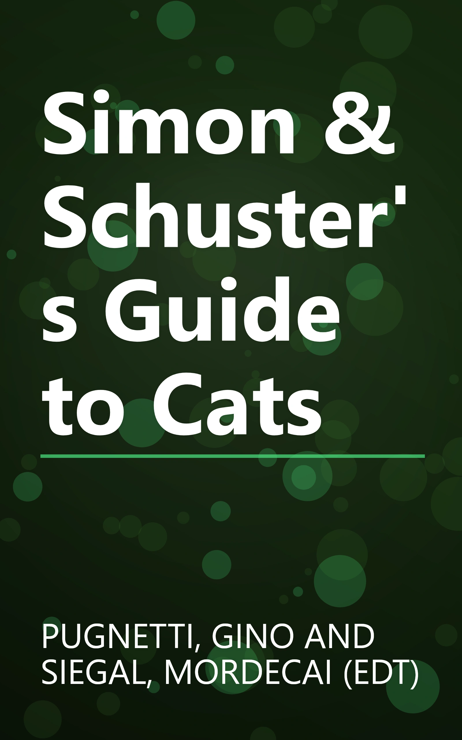 Simon & Schuster's Guide to Cats book cover