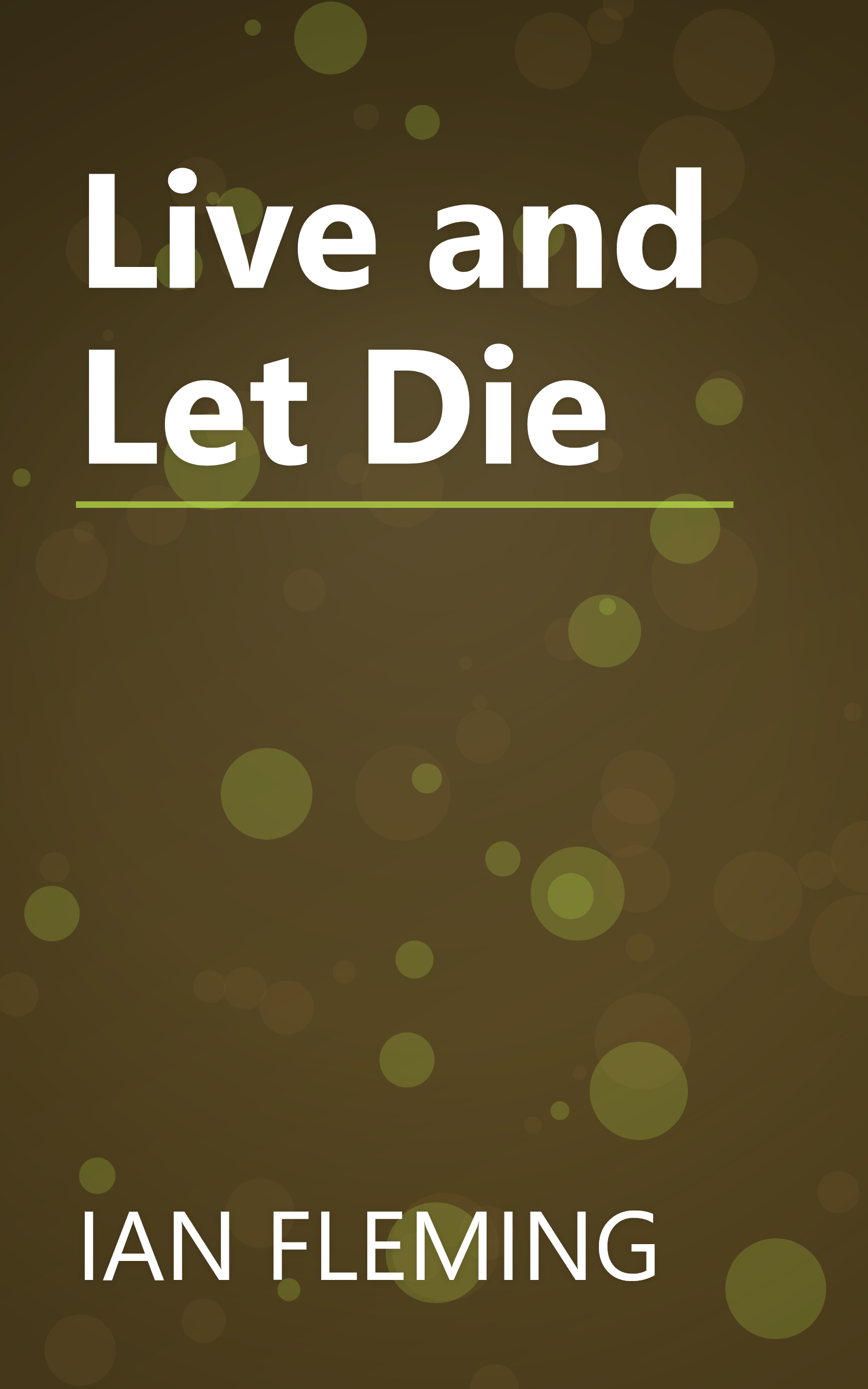 Live and Let Die book cover