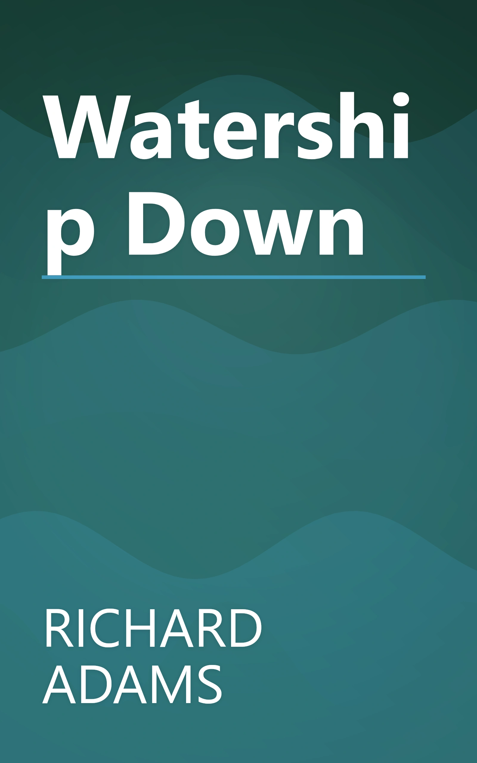 Watership Down book cover