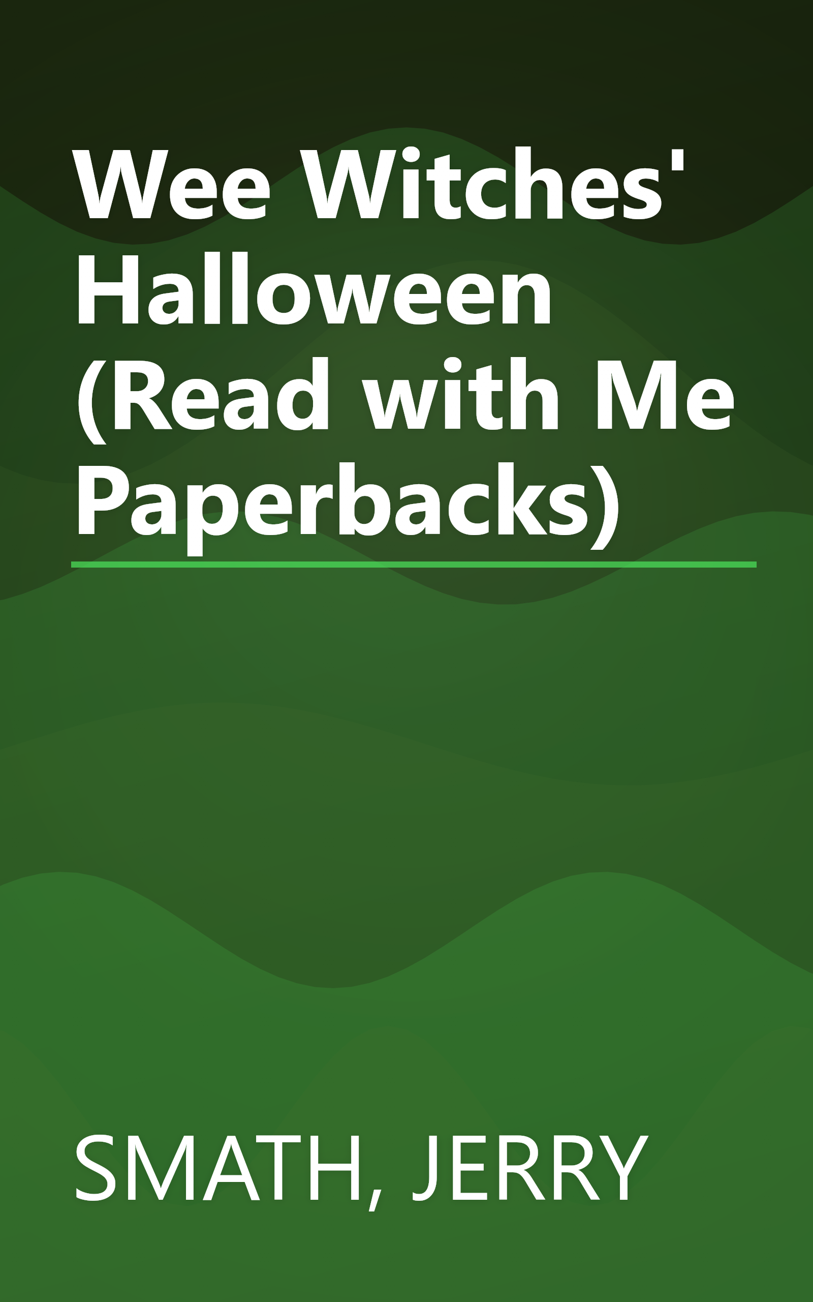 Wee Witches' Halloween (Read with Me Paperbacks) book cover