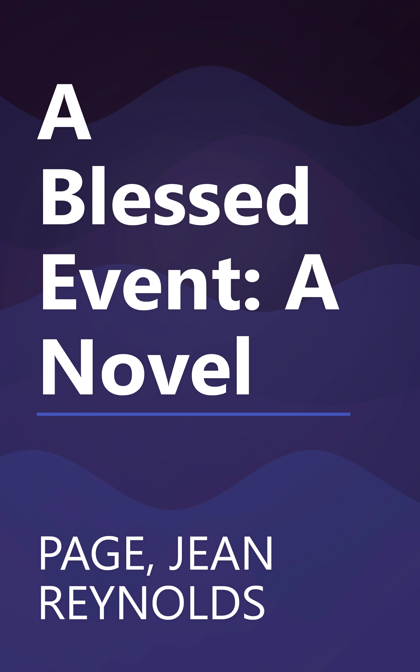A Blessed Event: A Novel book cover