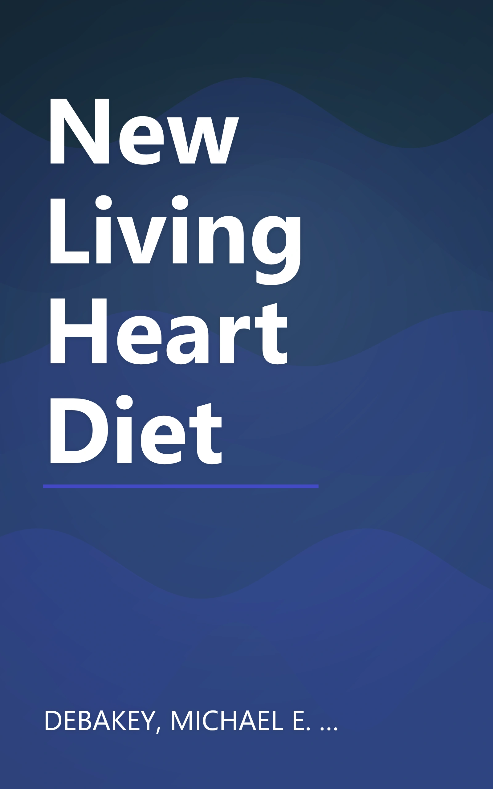 New Living Heart Diet book cover