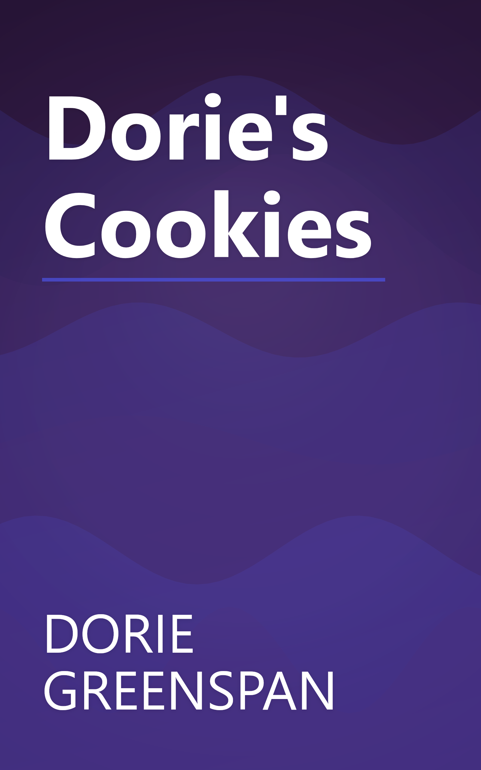 Dorie's Cookies book cover