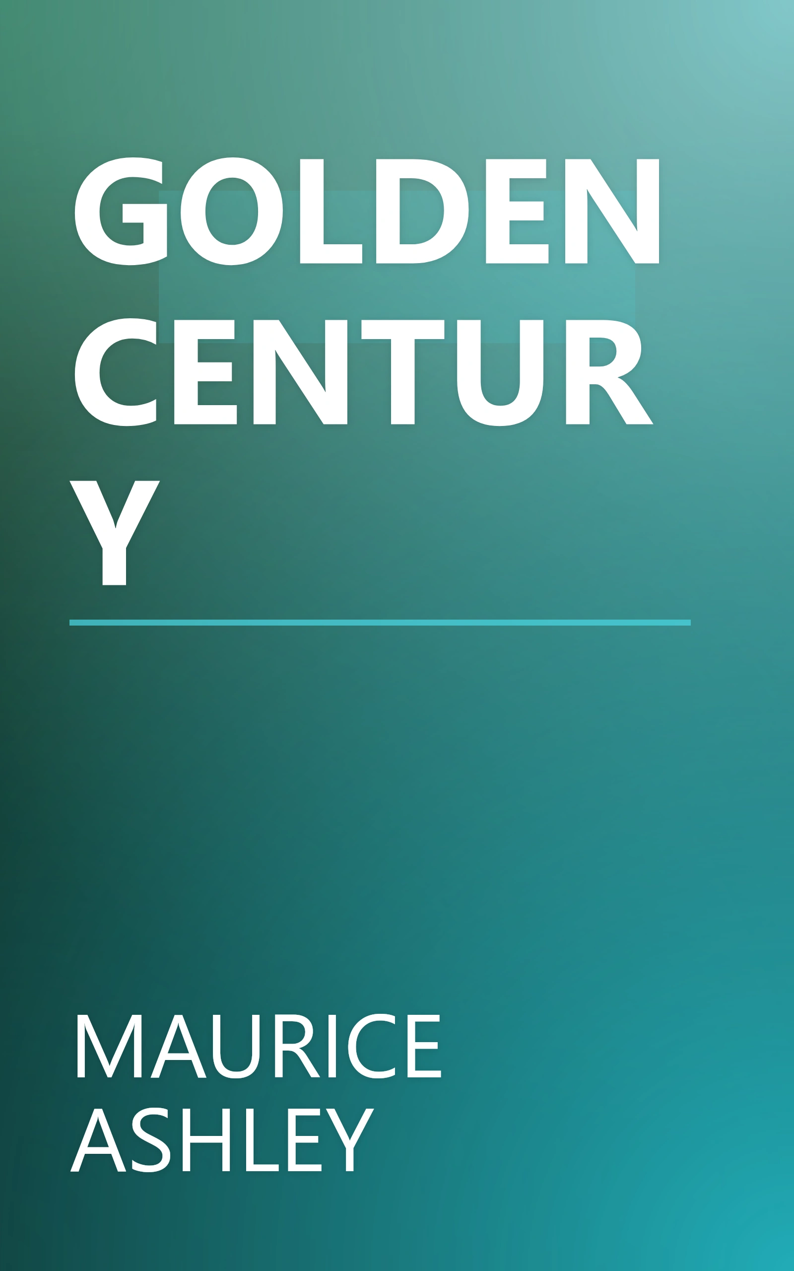 GOLDEN CENTURY book cover