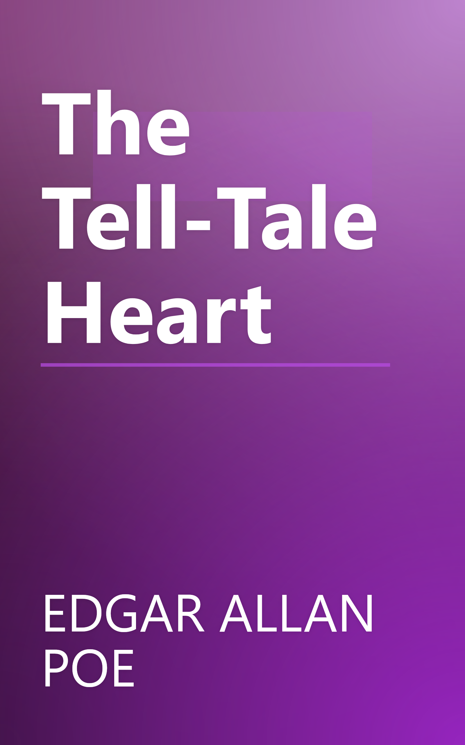 The Tell-Tale Heart book cover