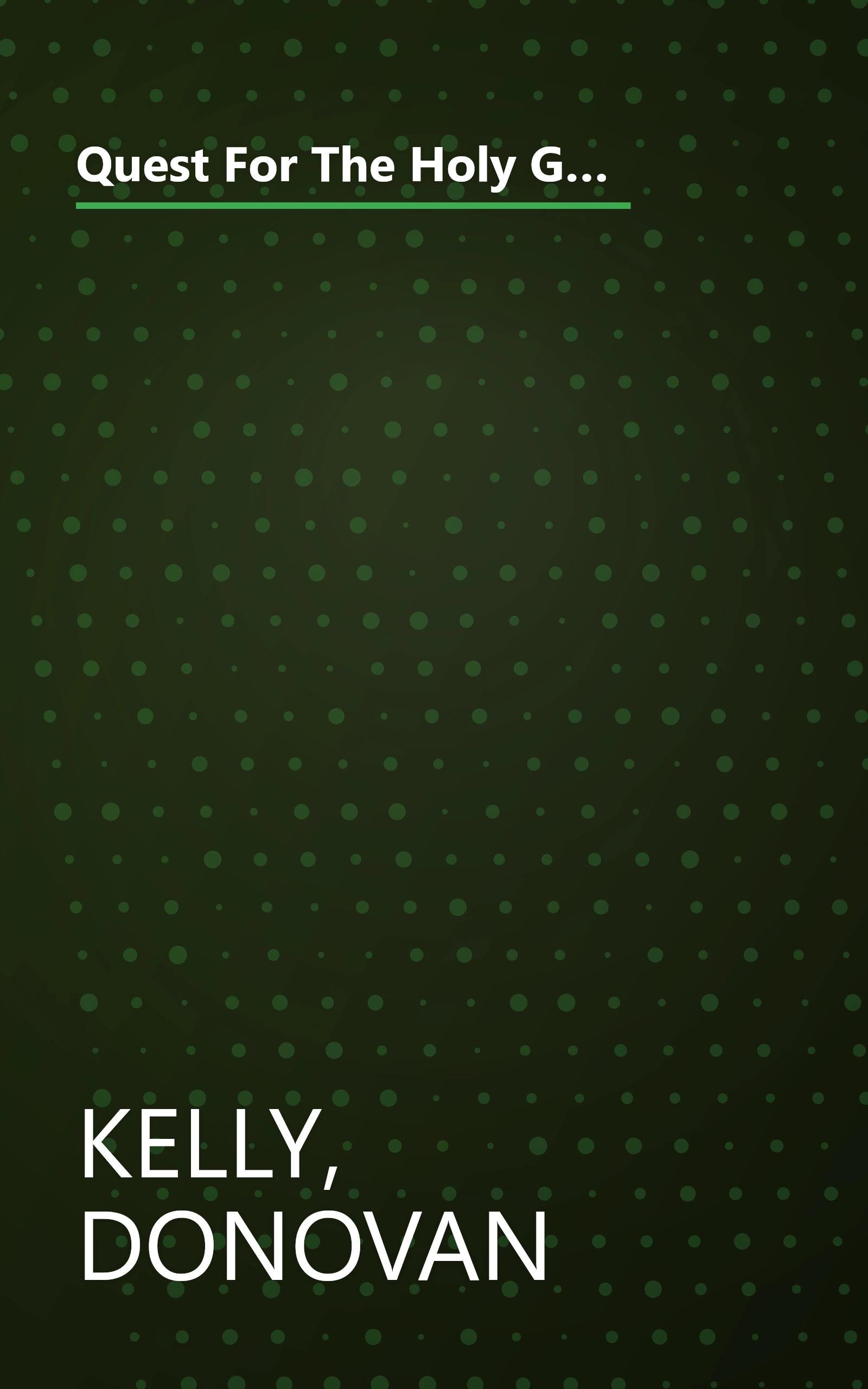 Quest For The Holy Grill: 50 Crummy But Good Restaurants Within Rambling Range of Washington, DC (Capital Hometown Guides) book cover