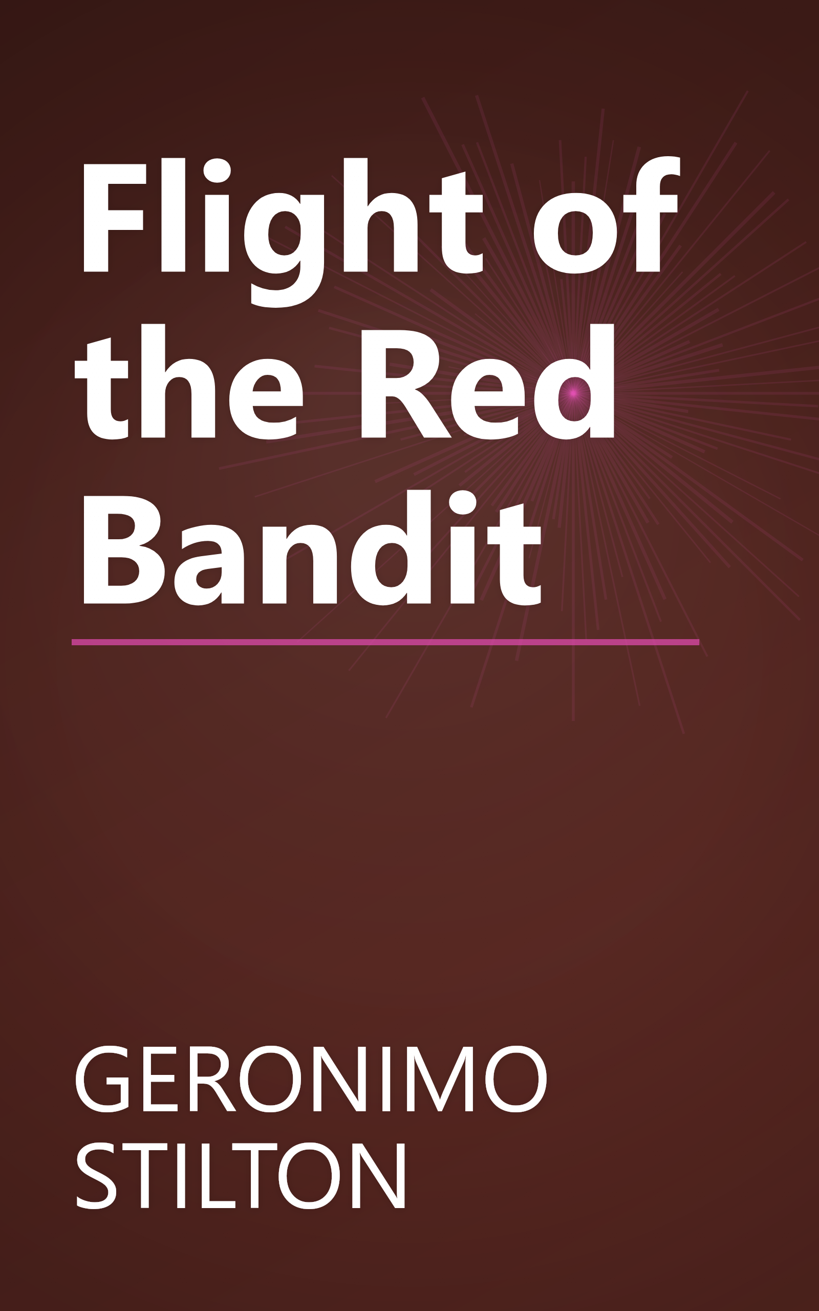 Flight of the Red Bandit book cover