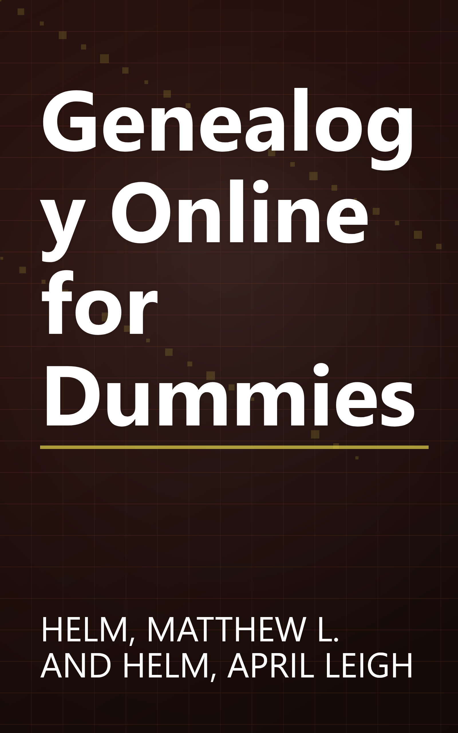 Genealogy Online for Dummies book cover