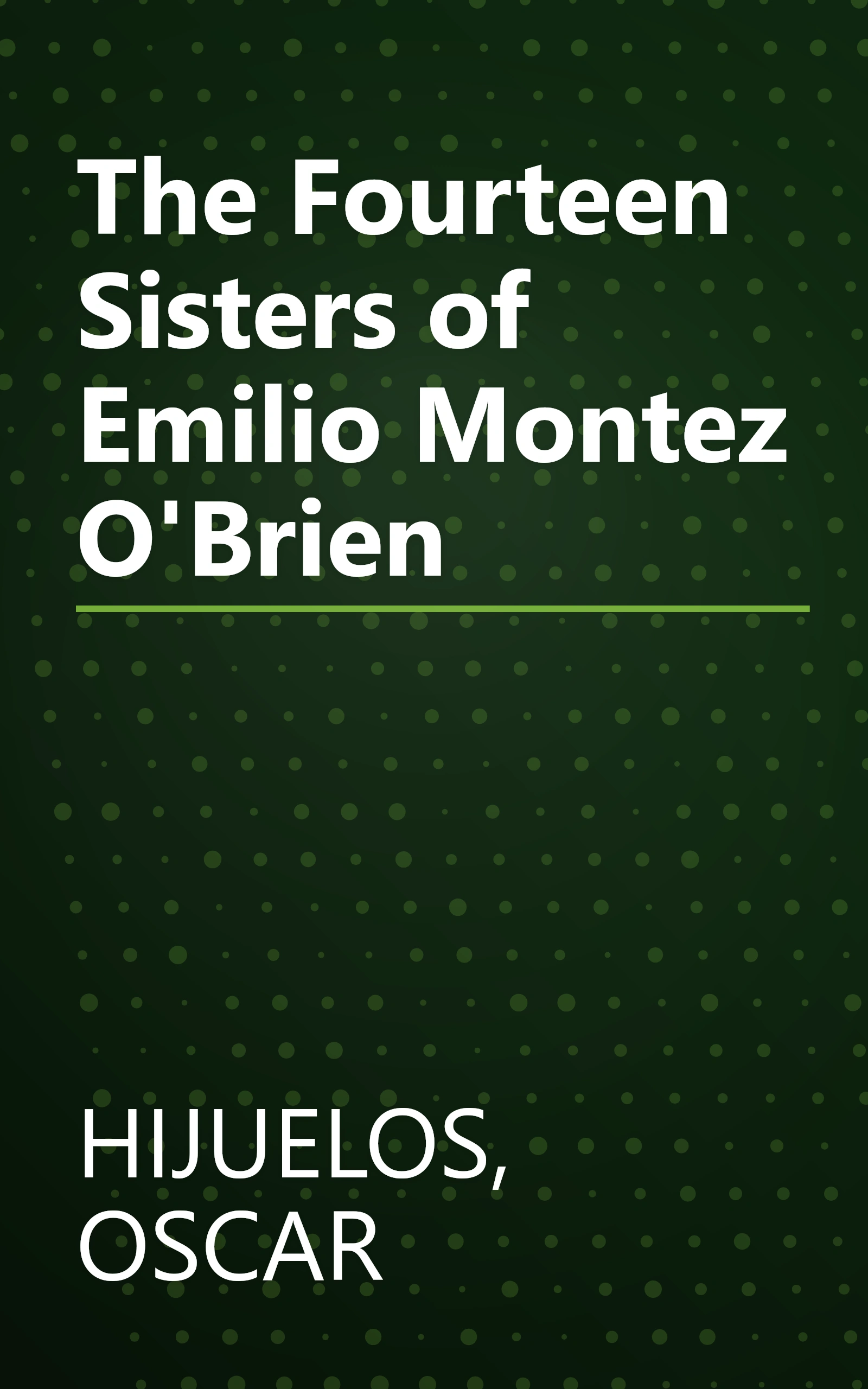 The Fourteen Sisters of Emilio Montez O'Brien book cover
