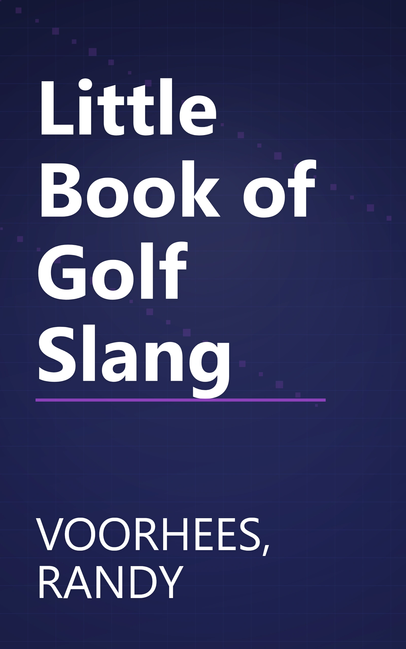 Little Book of Golf Slang book cover