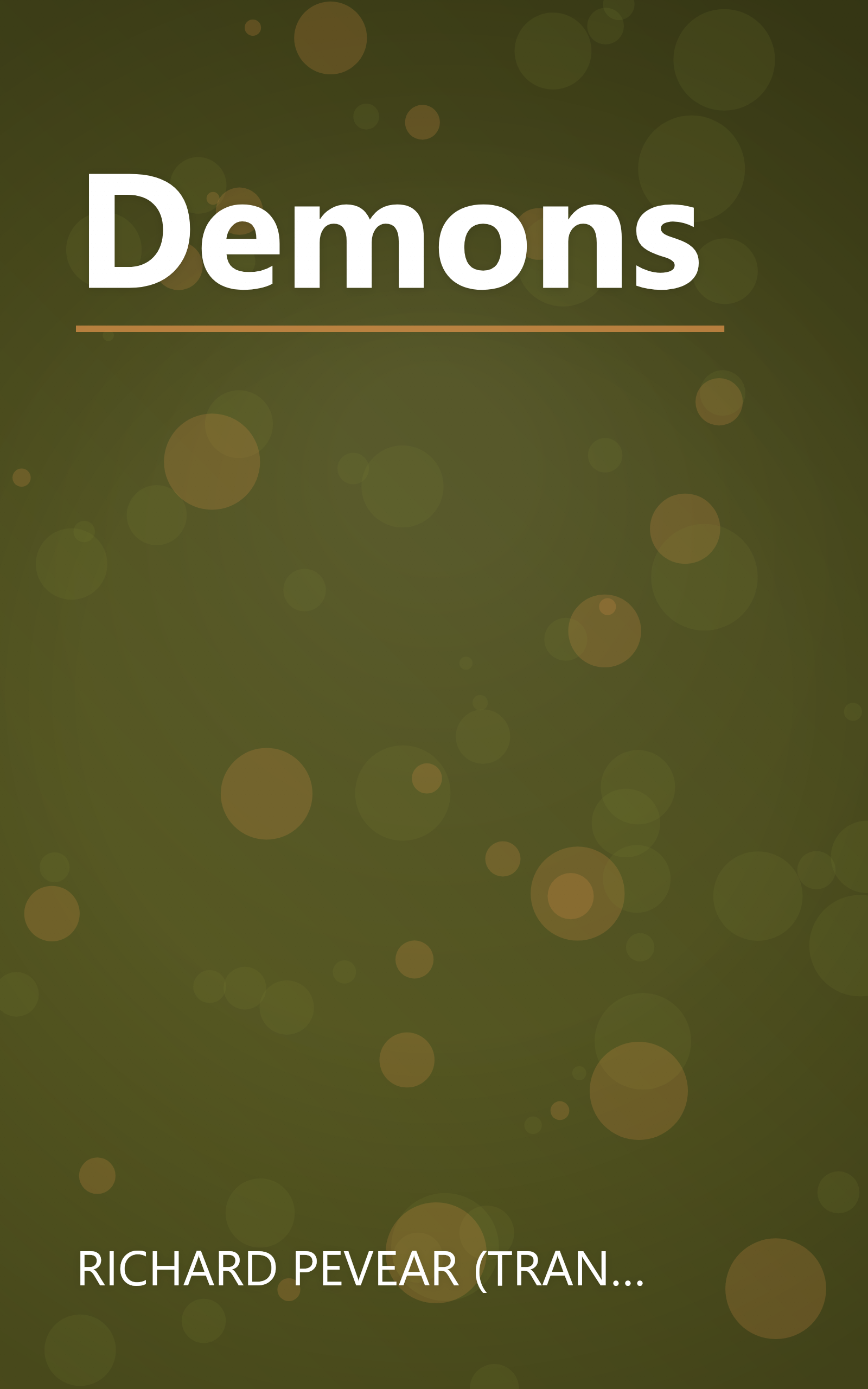 Demons book cover