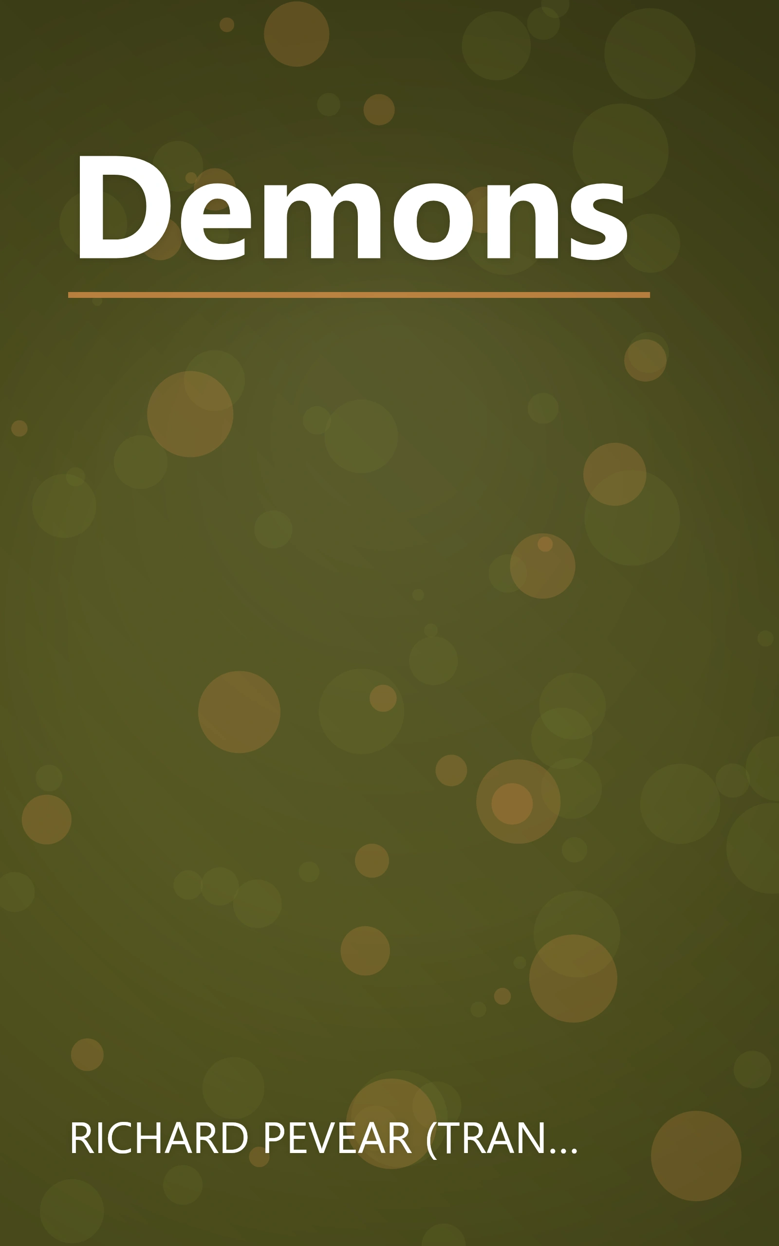 Demons book cover